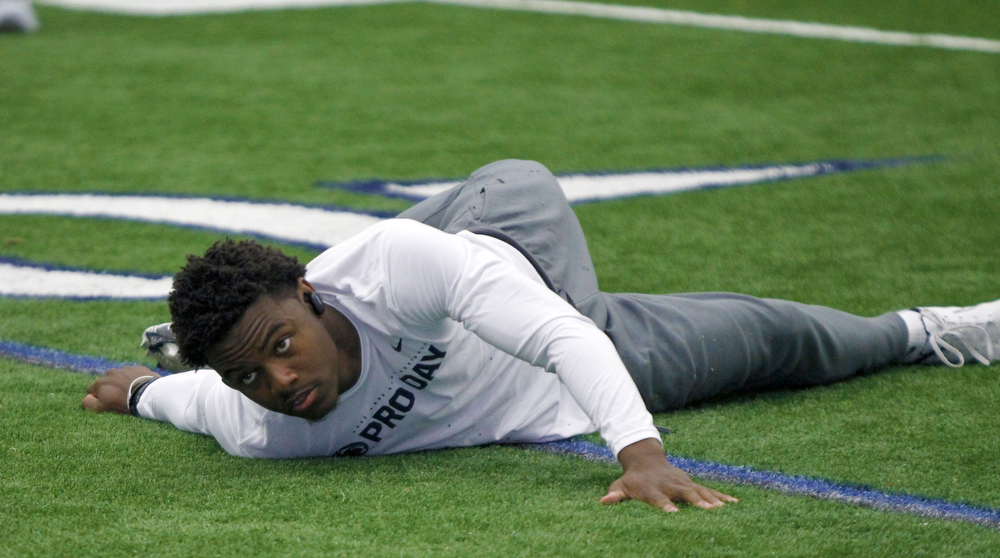 Nazareth grad Jahan Dotson participates in Pro Day at Penn State ...
