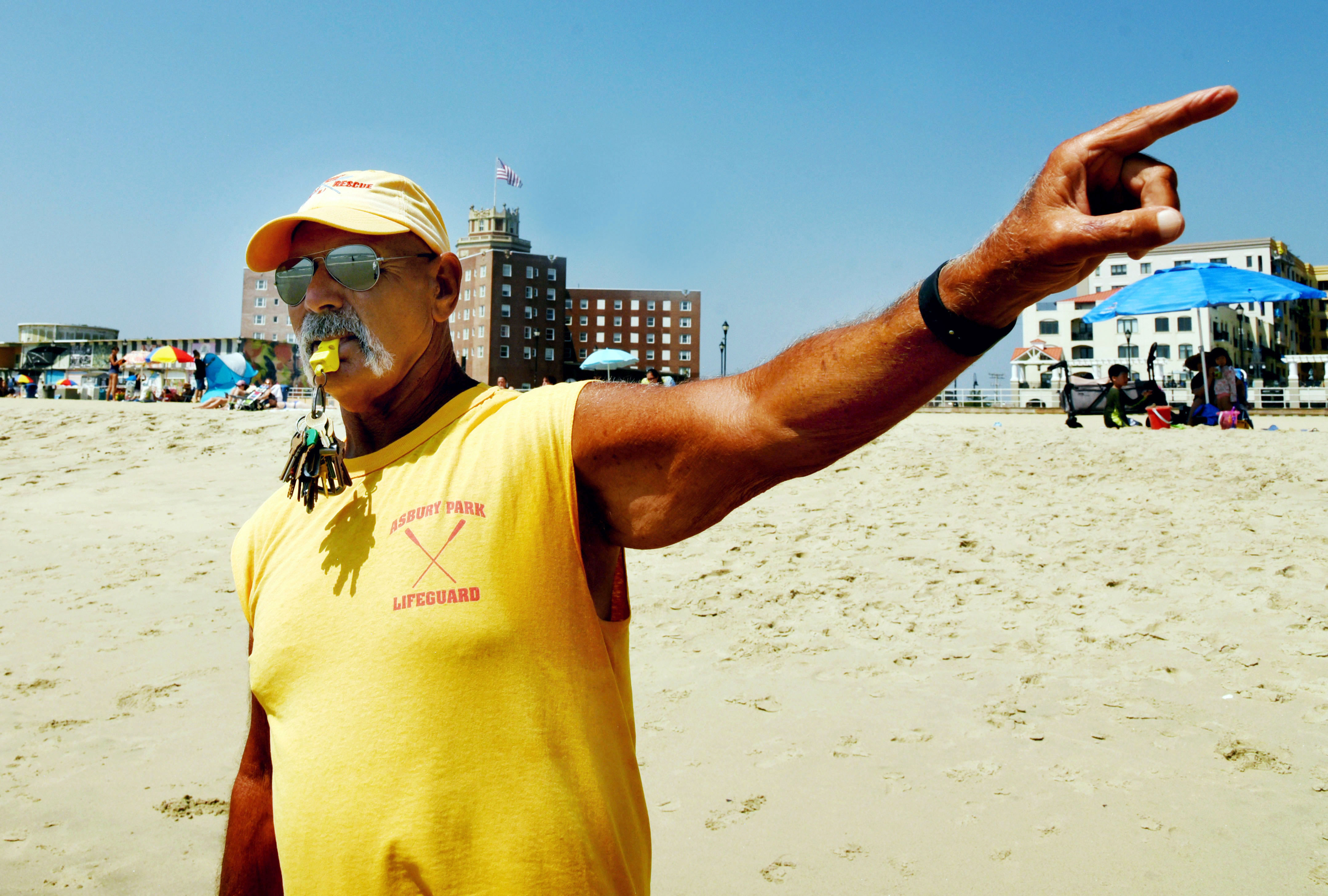 75 year-old lifeguard on the job for 57 years - nj.com