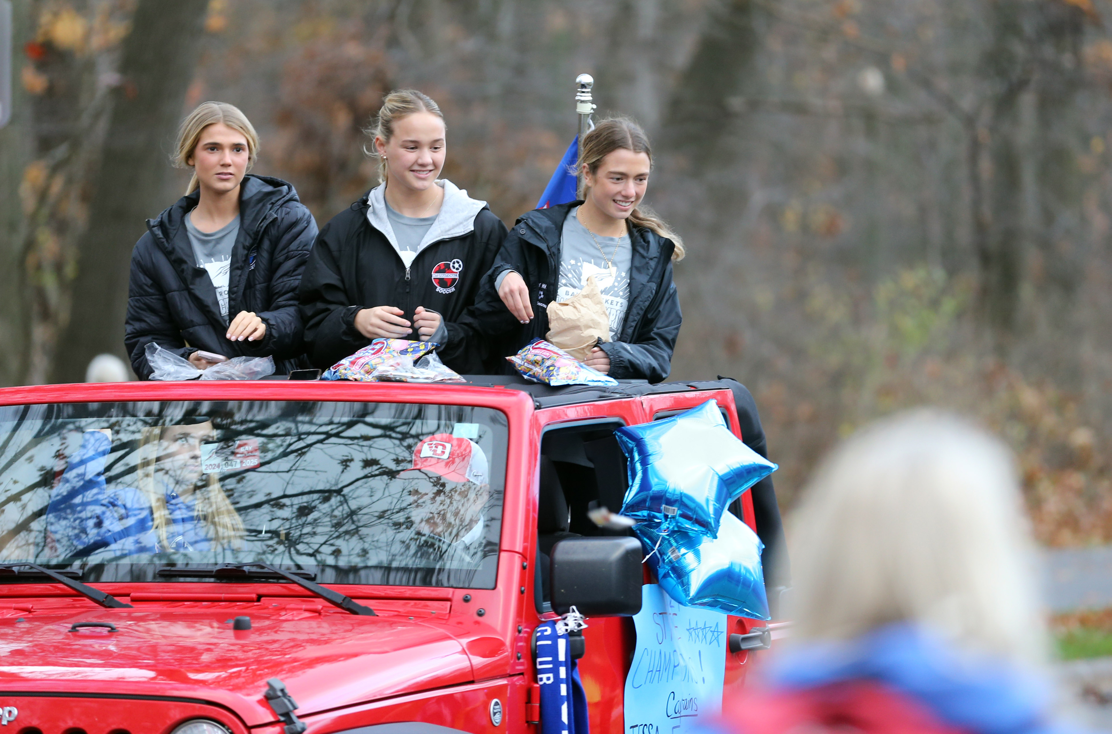 Bay girls soccer state championship parade, November 19, 2024 ...
