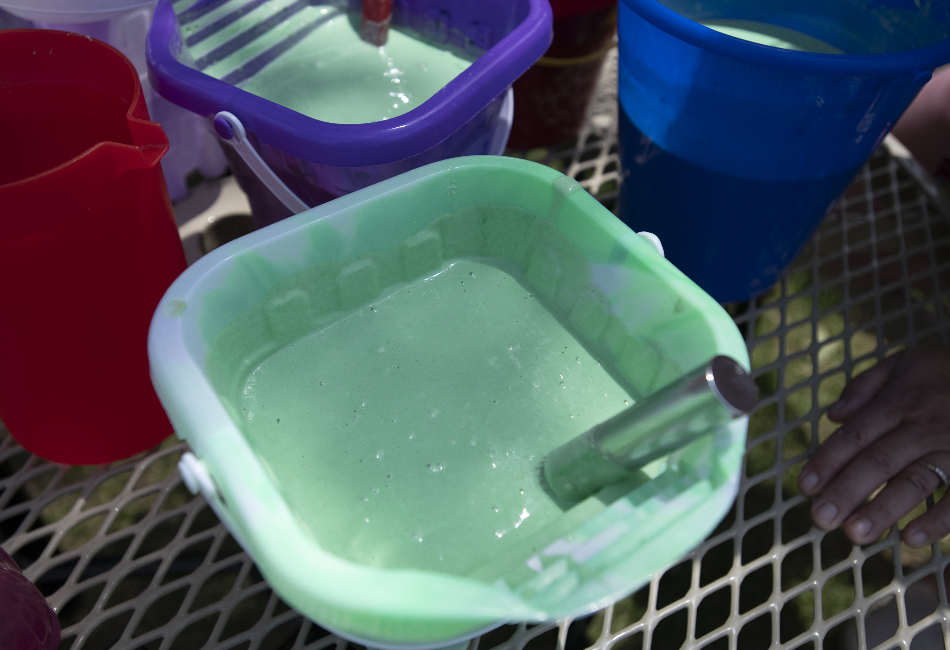 Warner Elementary School principal Ben Gilpin gets slimed - mlive.com