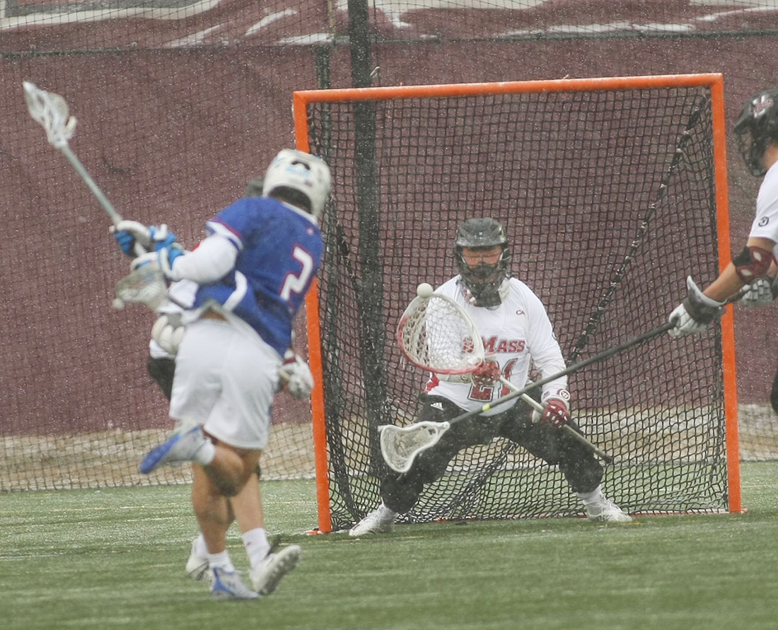 UMass Men's Lacrosse vs UMass Lowell 2/19/22 - masslive.com