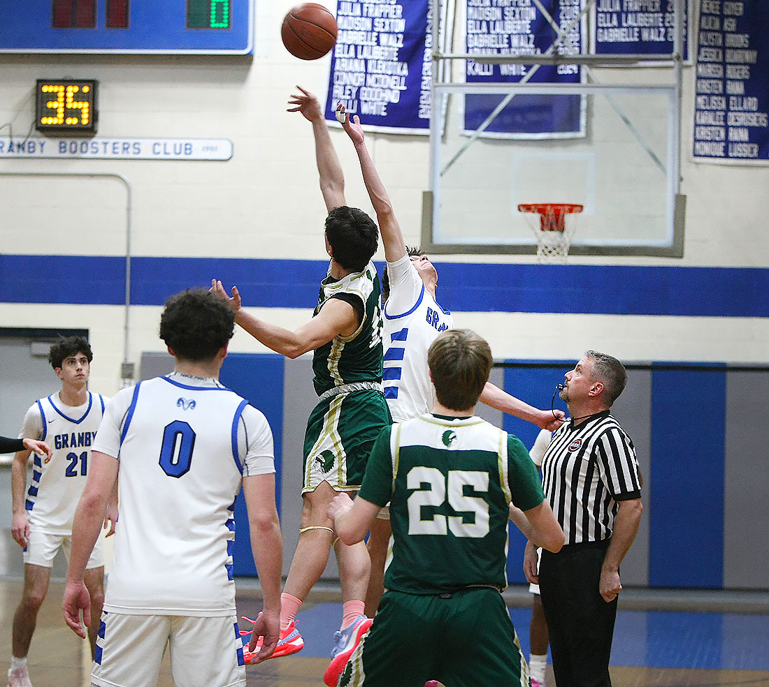 Ware vs Granby boys Basketball 1/11/25 - masslive.com