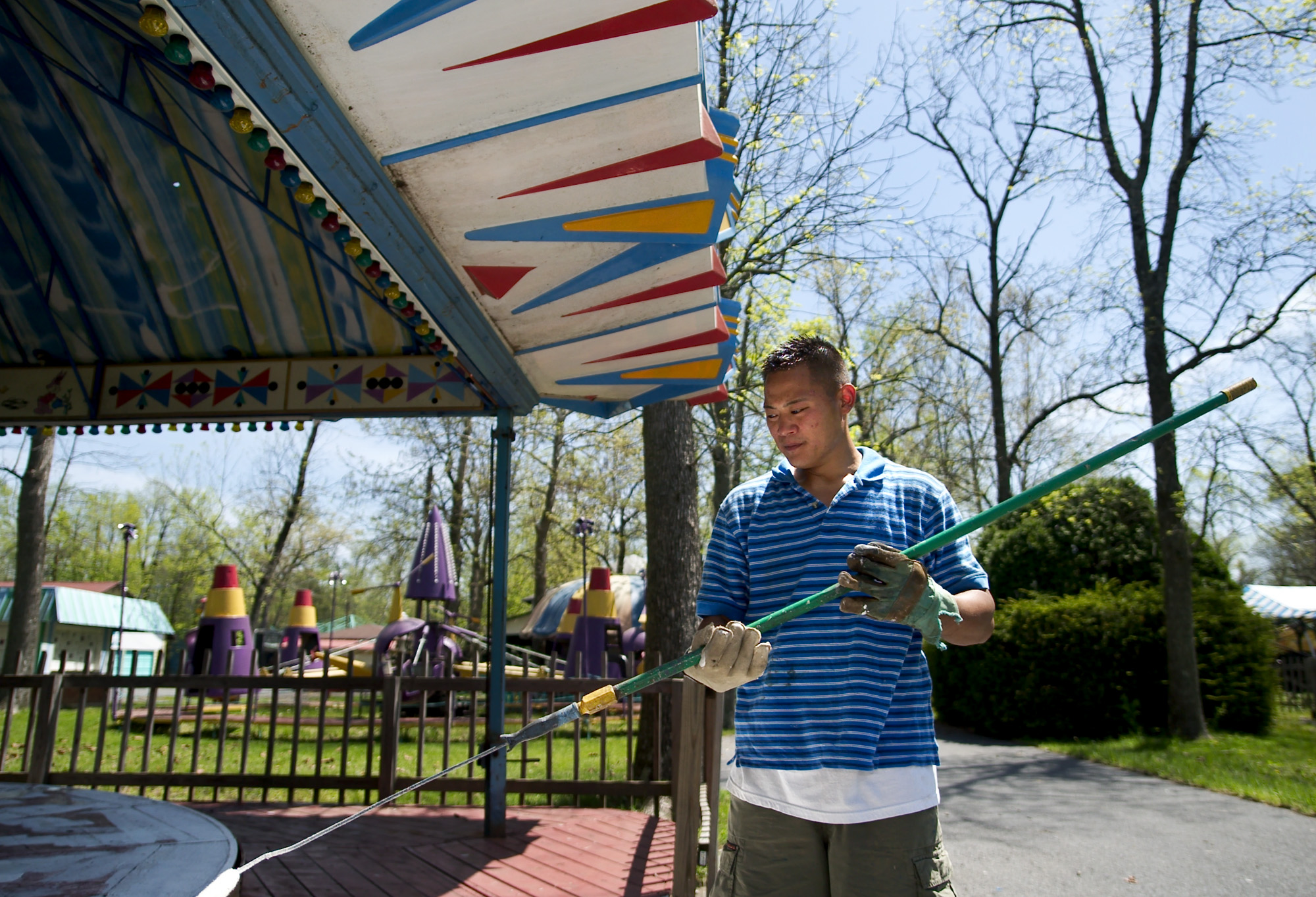 Williams Grove Amusement Park carousel house moved - pennlive.com