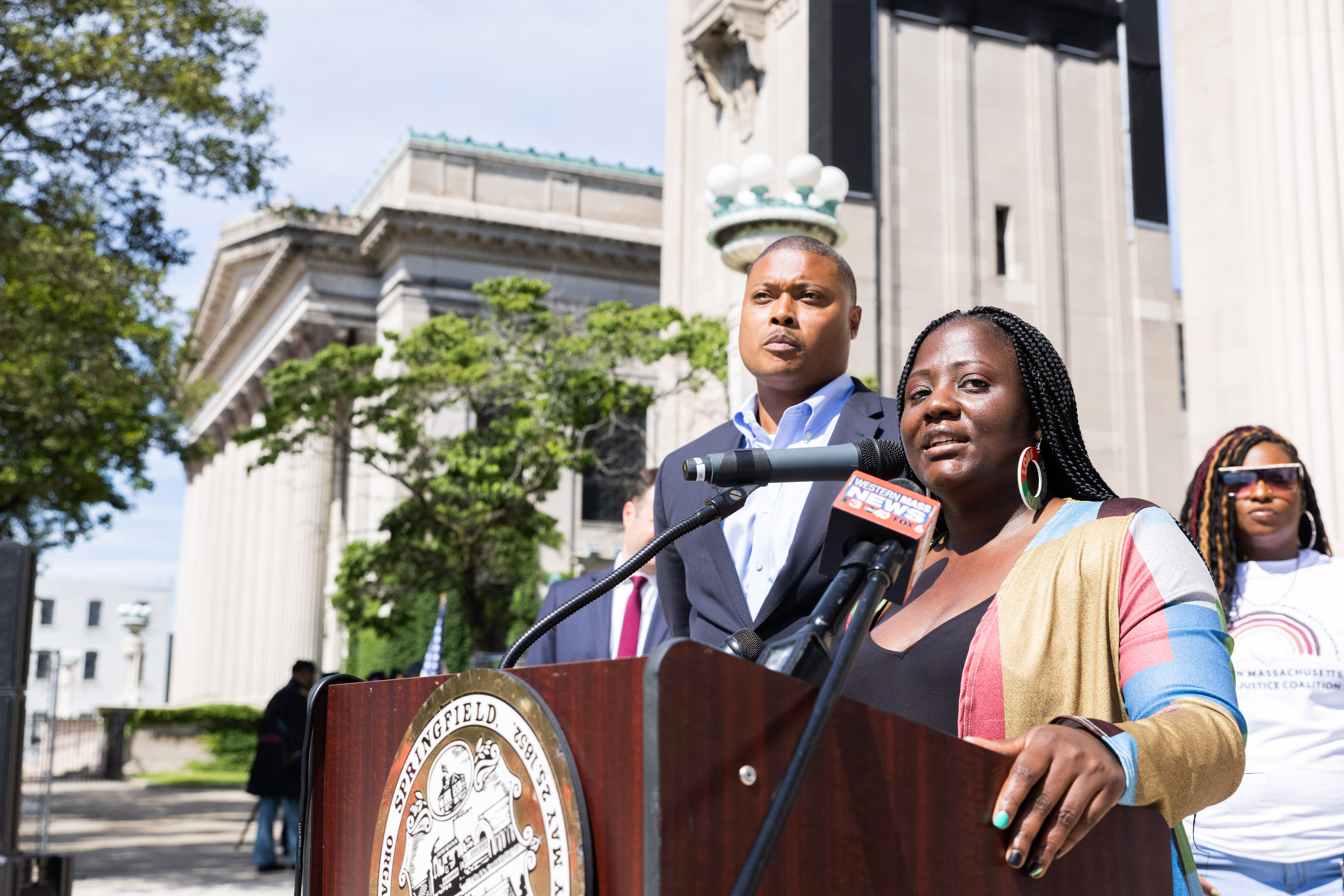 Juneteenth flag raising at Springfield City Hall - masslive.com