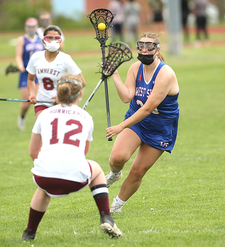 West Springfield vs Amherst girls Lacrosse 5/12/21 - masslive.com