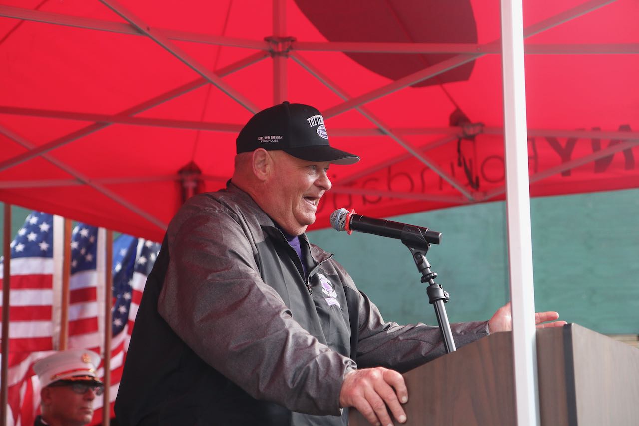 Tottenville H.S. breaks ground on new field house named in honor of ...