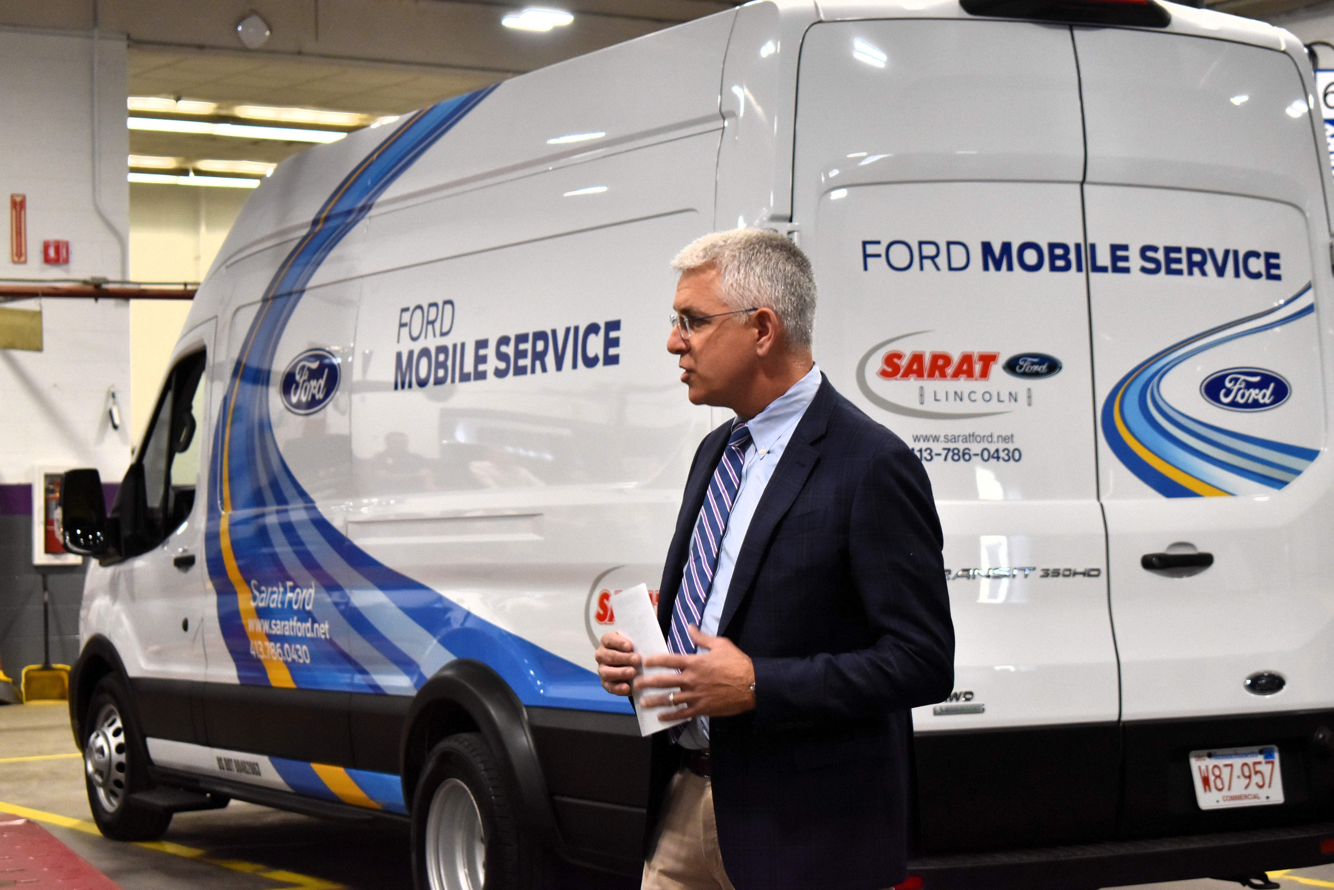 Sarat Ford donates 2024 Ford Mustang GT convertible to Westfield ...