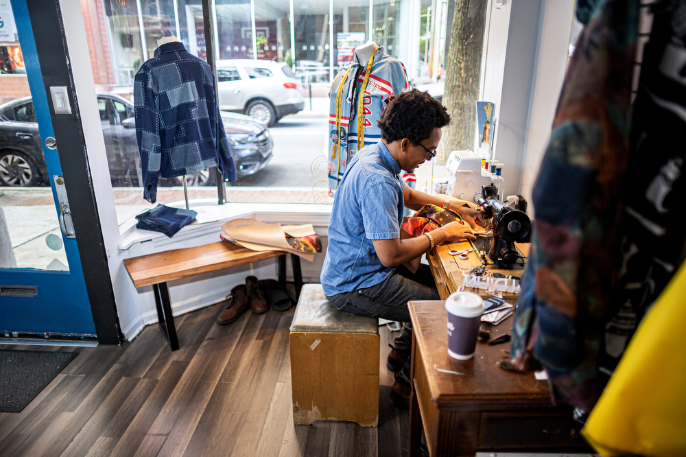 Paris Williams, of L’un D’un Clothing, Lola Williams of Bespoke Designs ...