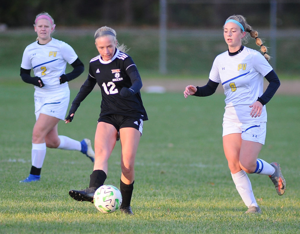 Pennsville vs. Pitman girls soccer, Nov. 2, 2020. - nj.com