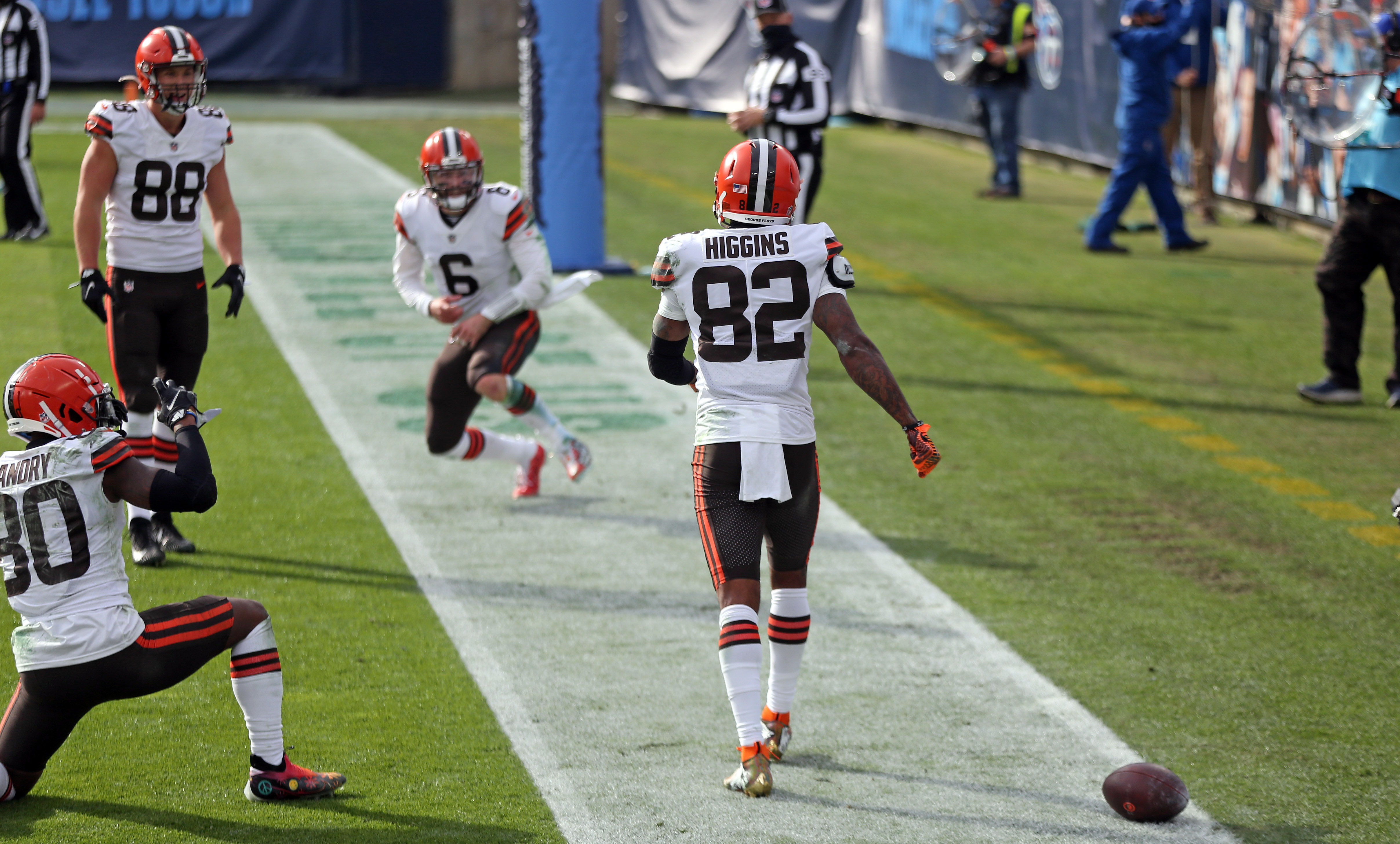 Cleveland Browns big offensive plays against the Tennessee Titans ...