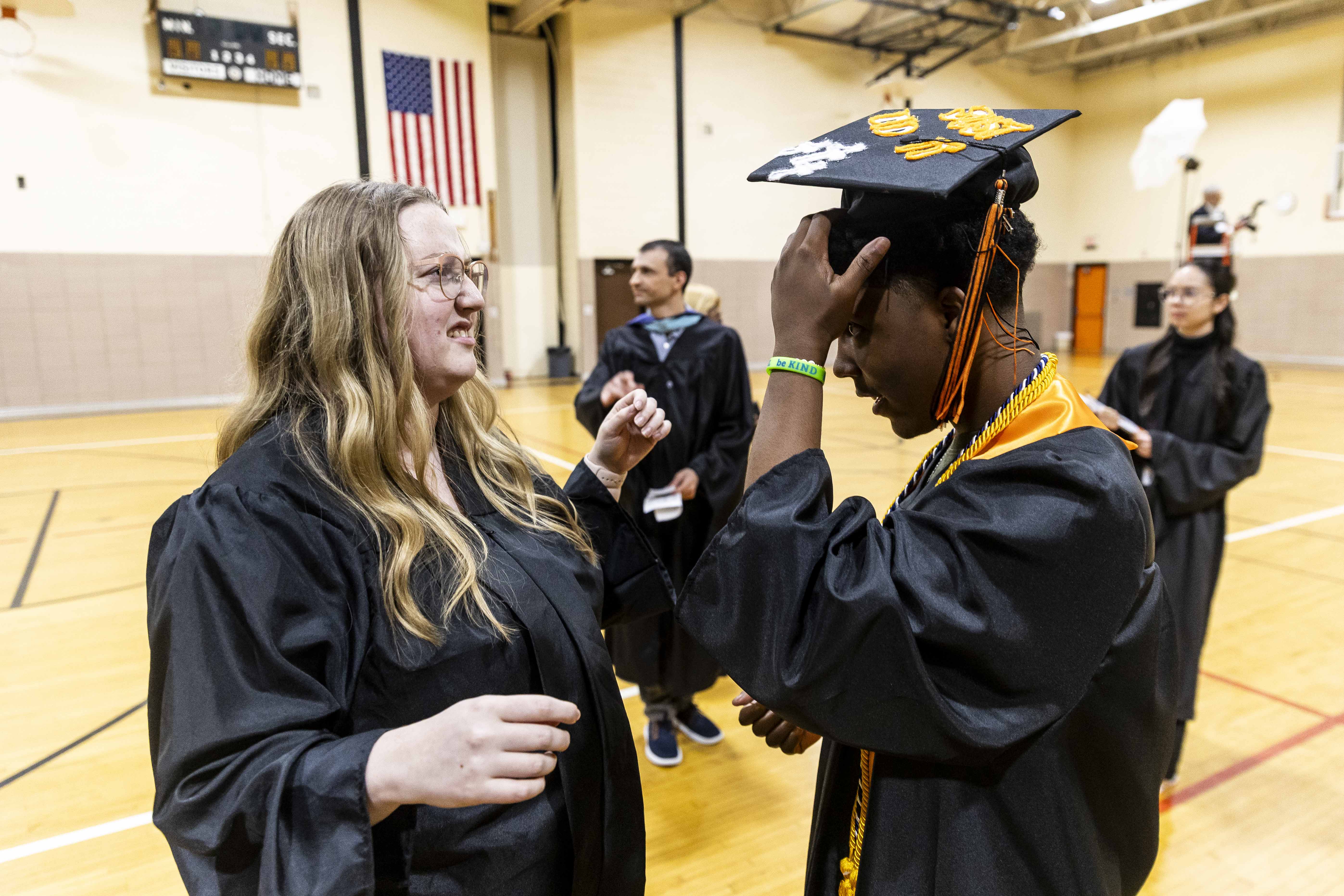 Ottawa Hills High School celebrates graduation at Houseman Field ...