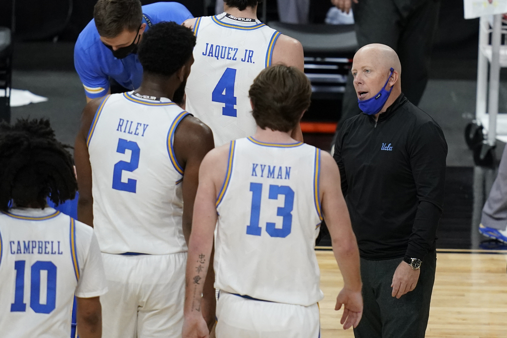 Oregon State vs. UCLA at Pac-12 men's basketball tournament ...
