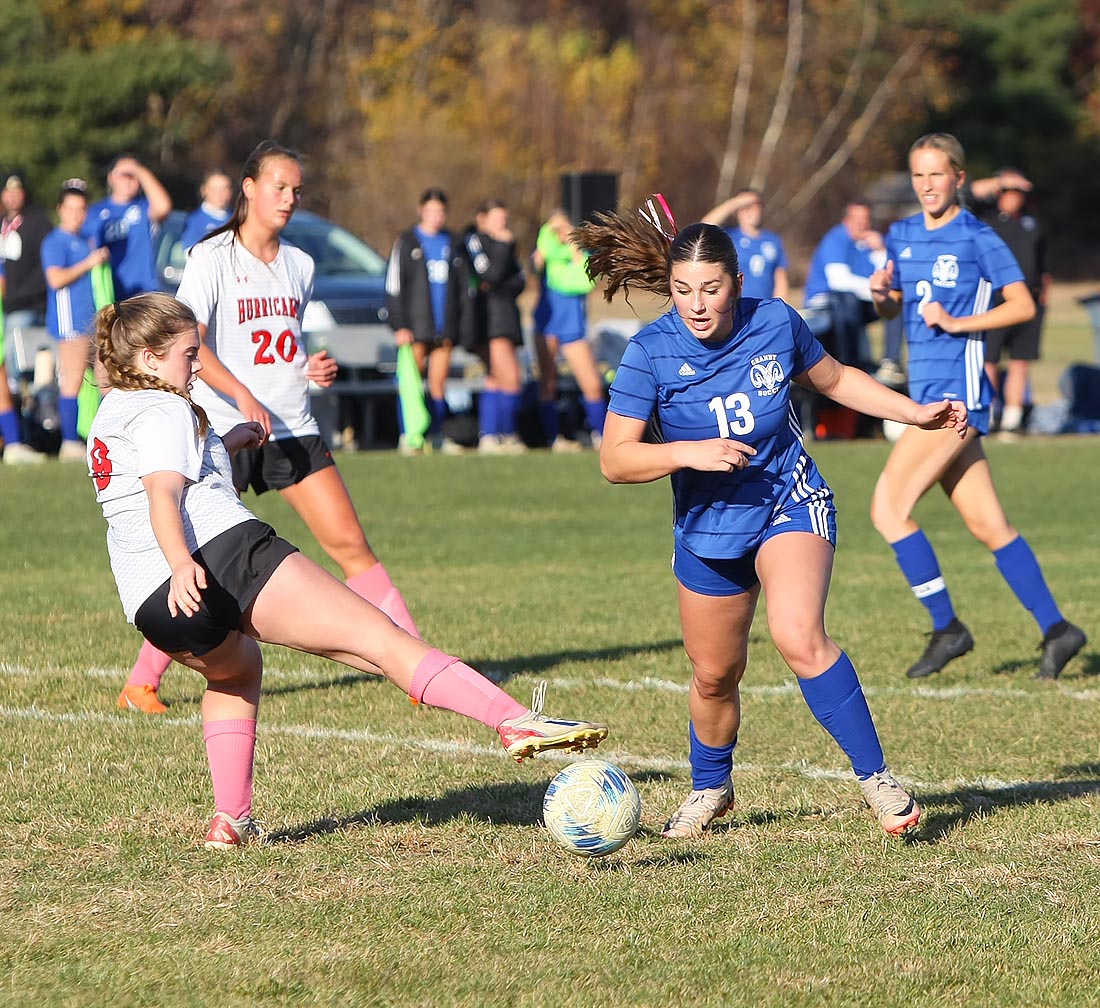 Hoosac Valley vs Granby class D girls Soccer Semi-Finals 10/28/24 ...