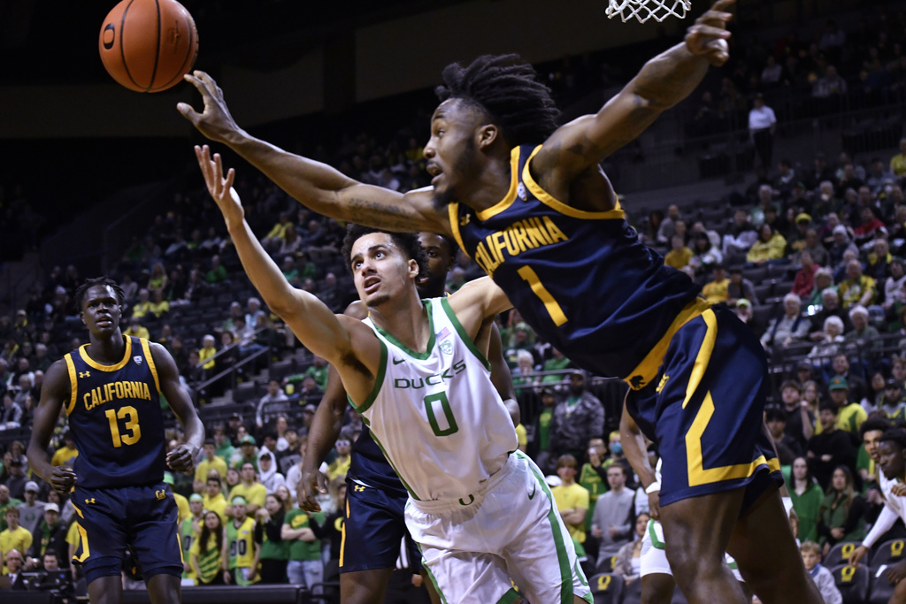Oregon Ducks men's basketball vs. California - oregonlive.com