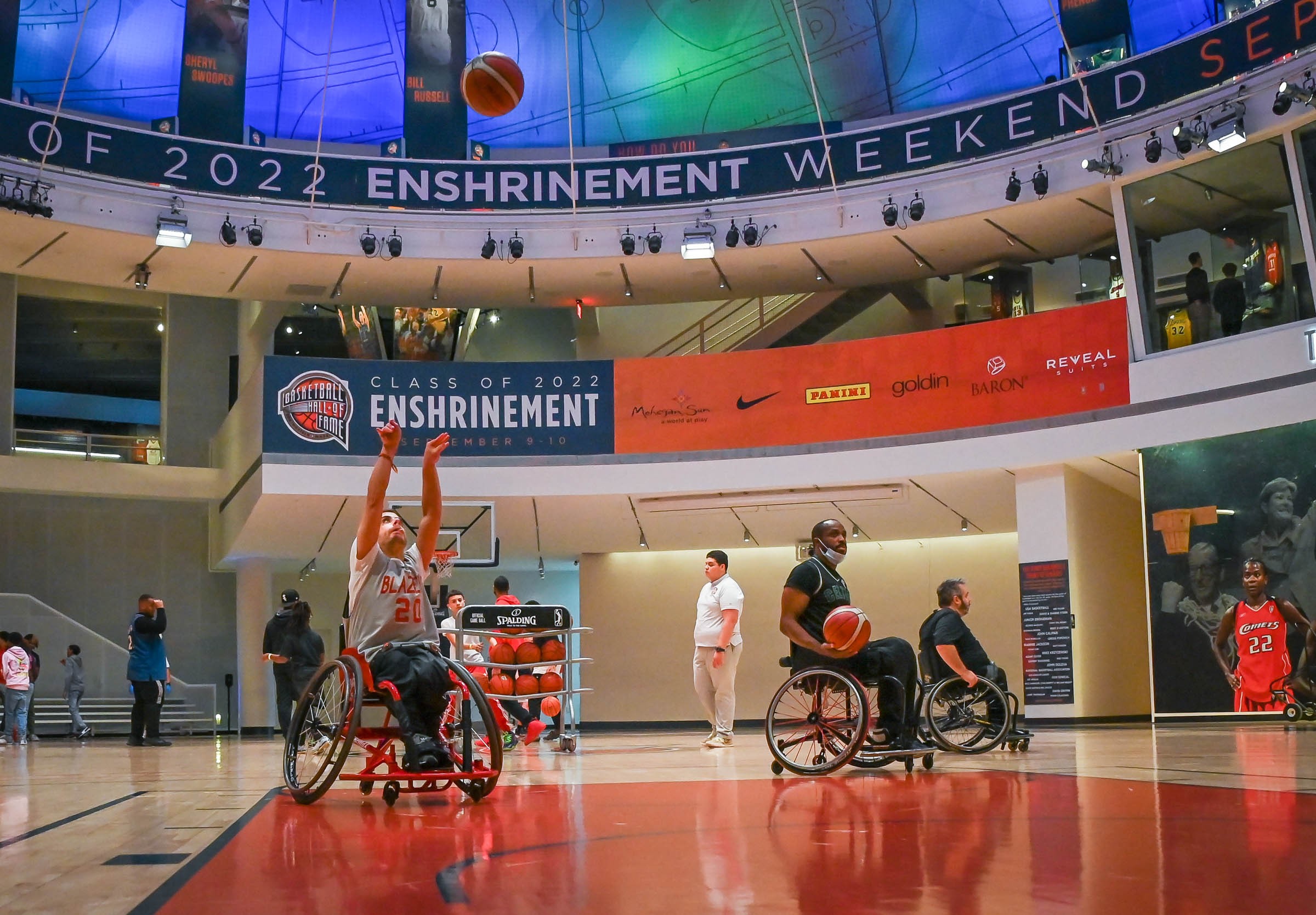 Wheelchair Basketball Charity Classic kicks off at Hall of Fame ...