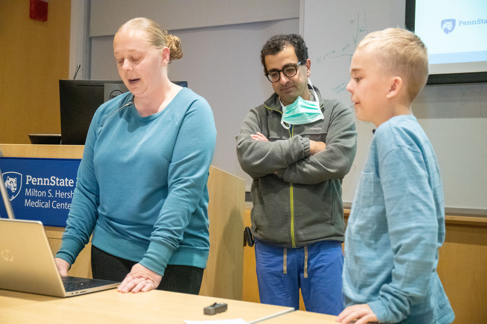 Family presents Hershey doctor with $23K after he saved the life of ...