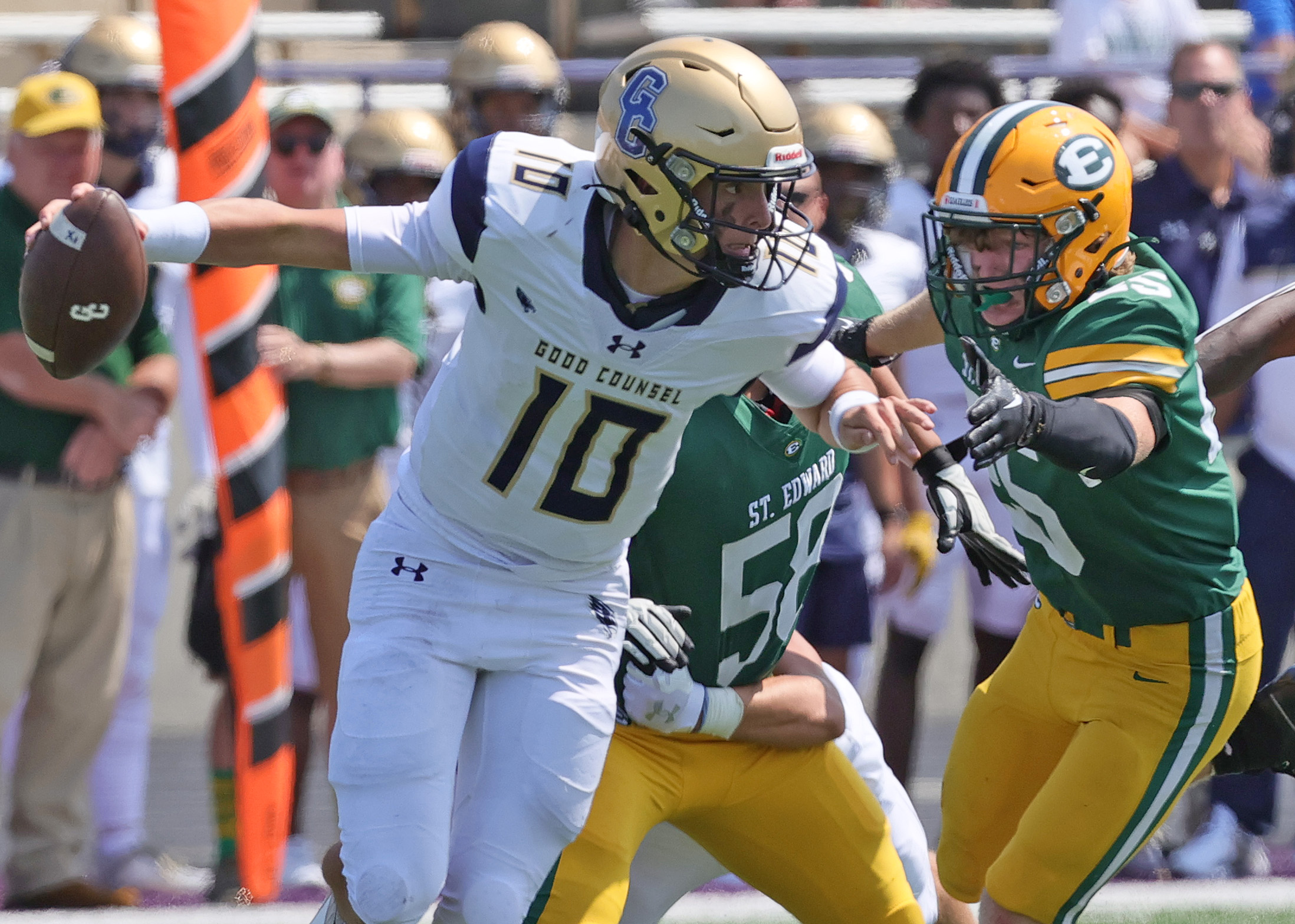 St. Edward vs. Our Lady of Good Counsel (MD) in high school football ...