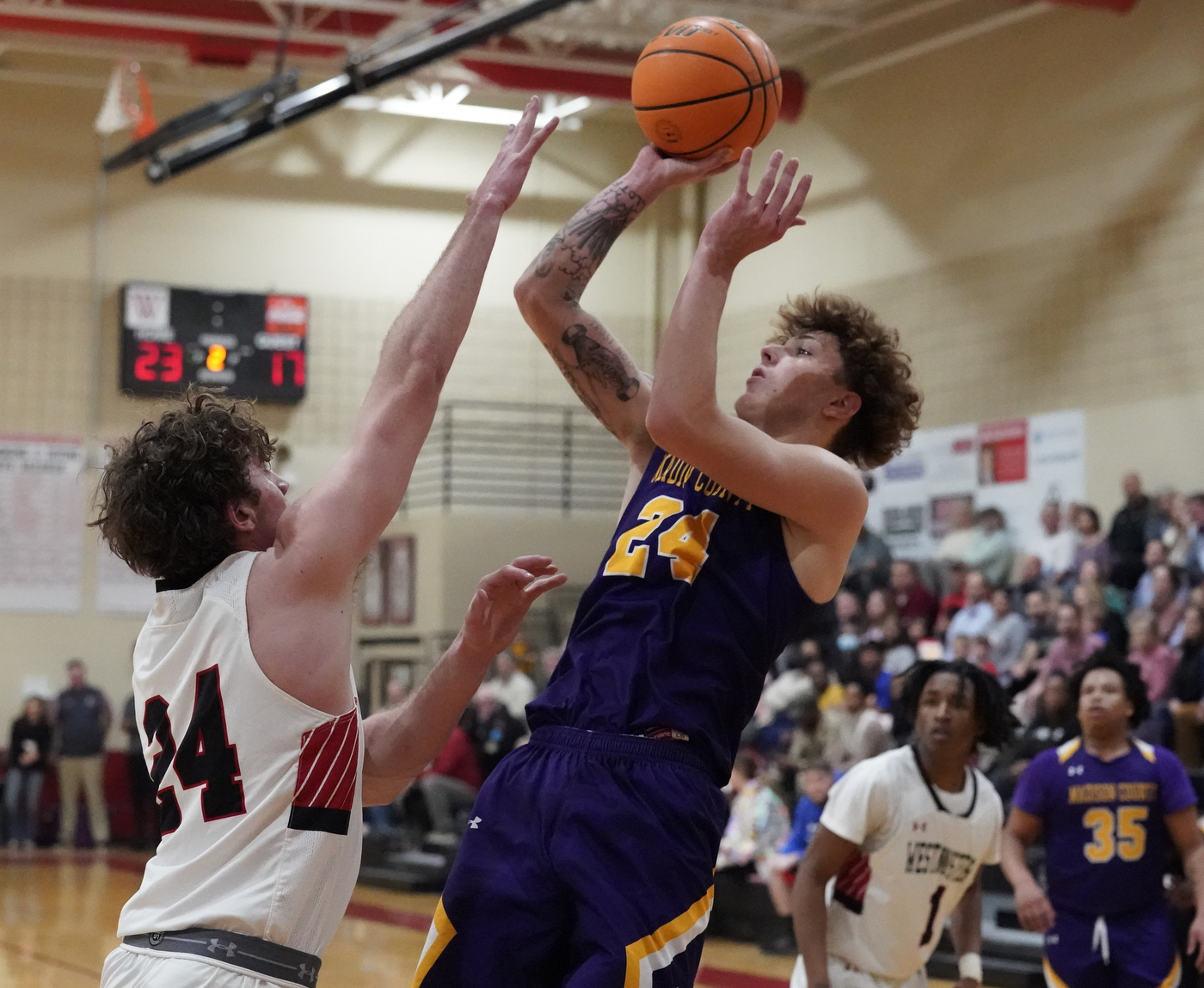 Madison County vs. Westminster boys basketball 2/15/2022 - al.com