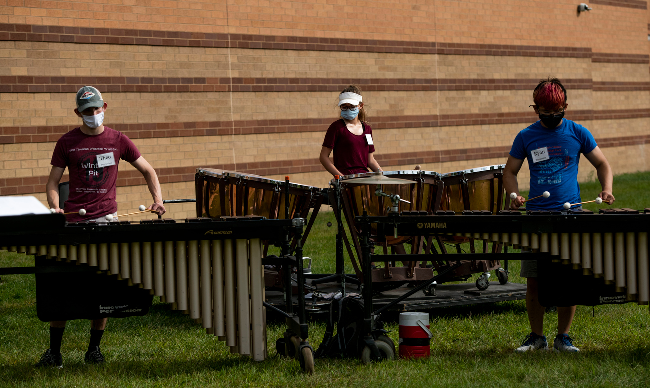 High School marching band practice in the age of coronavirus - mlive.com