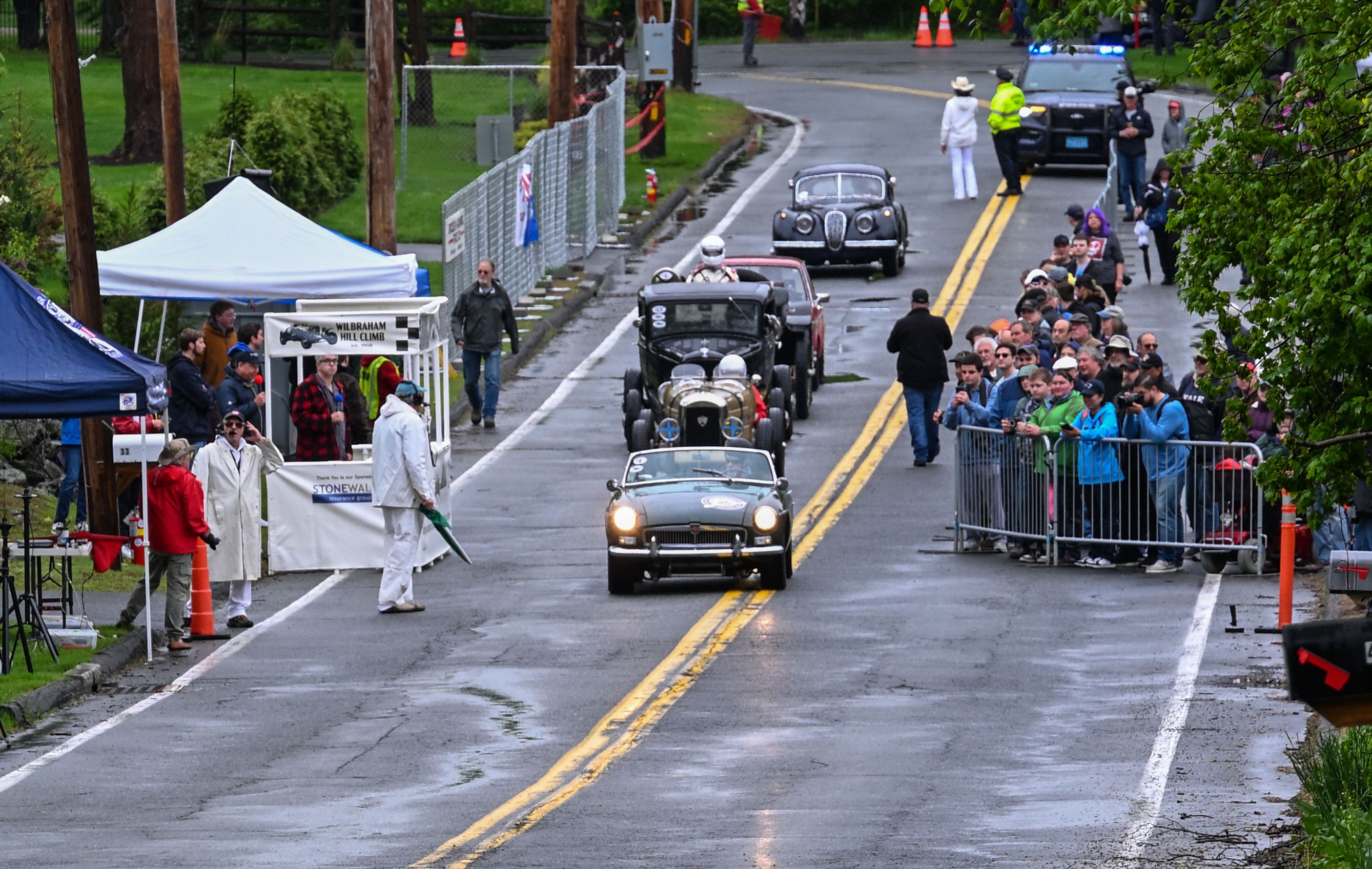 Vintage autos scramble up Wilbraham Mountain in historic challenge ...