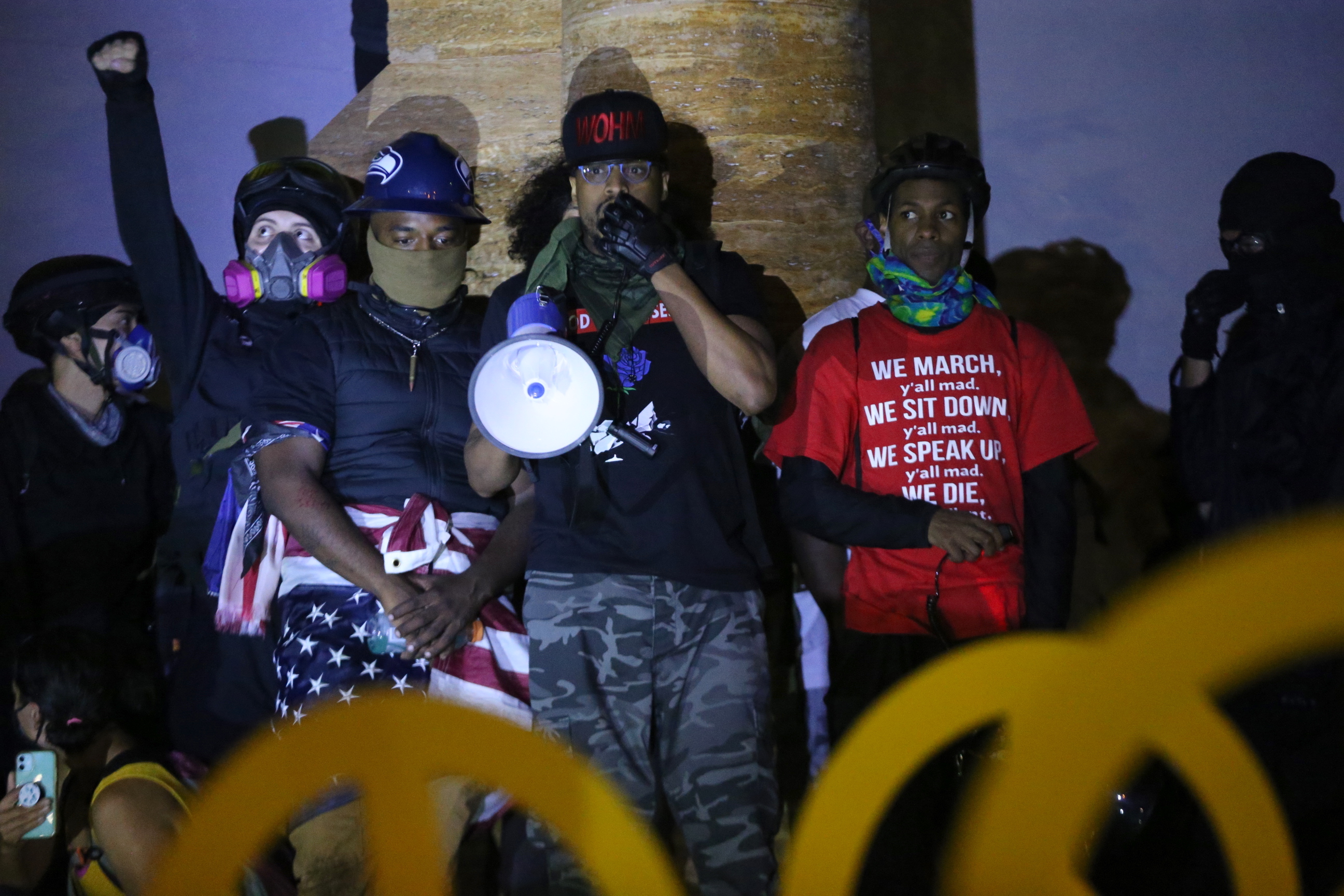 Portland protests continue for 56th day - oregonlive.com