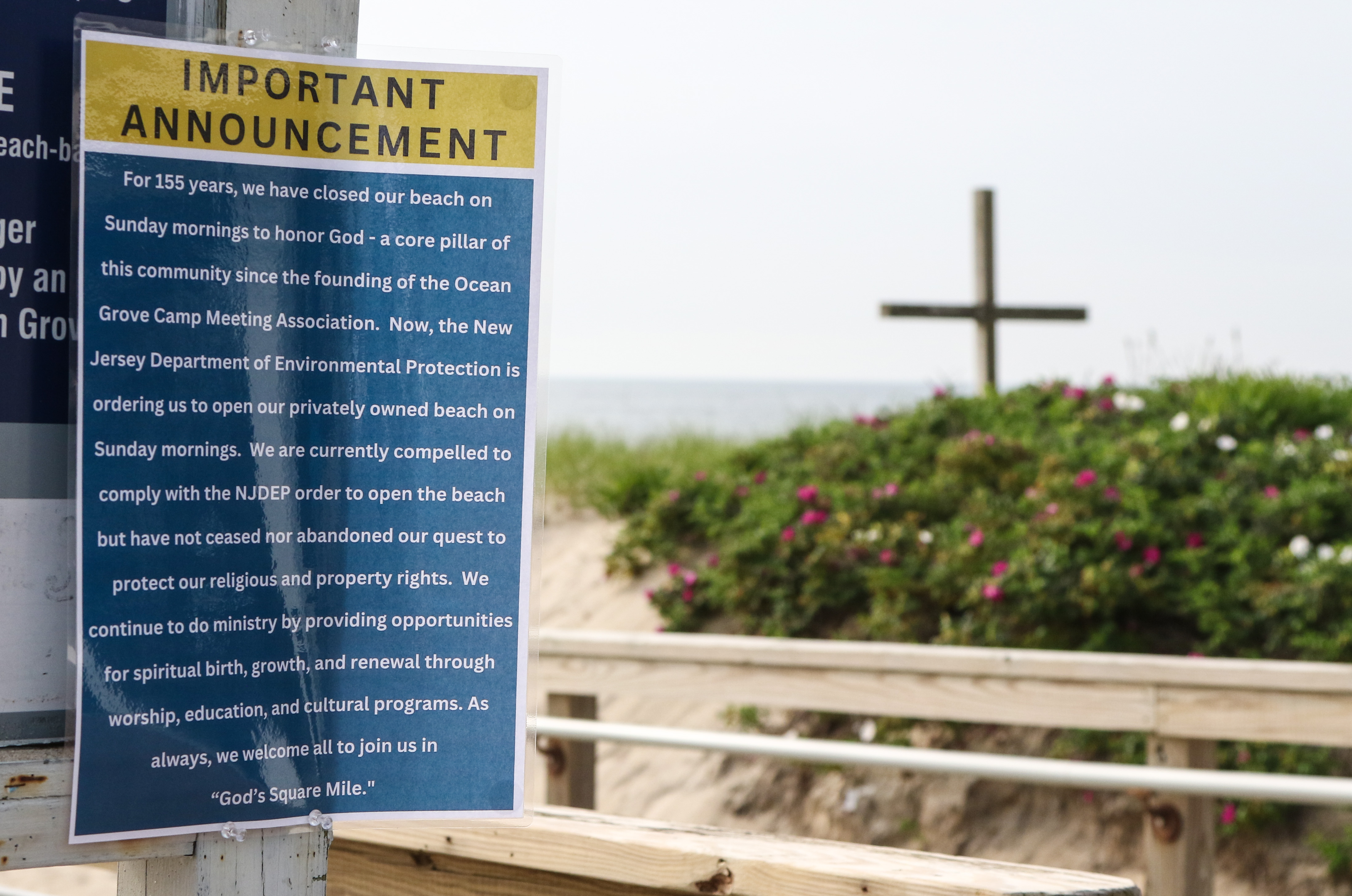The Ocean Grove Beach Opens Sunday Morning - nj.com