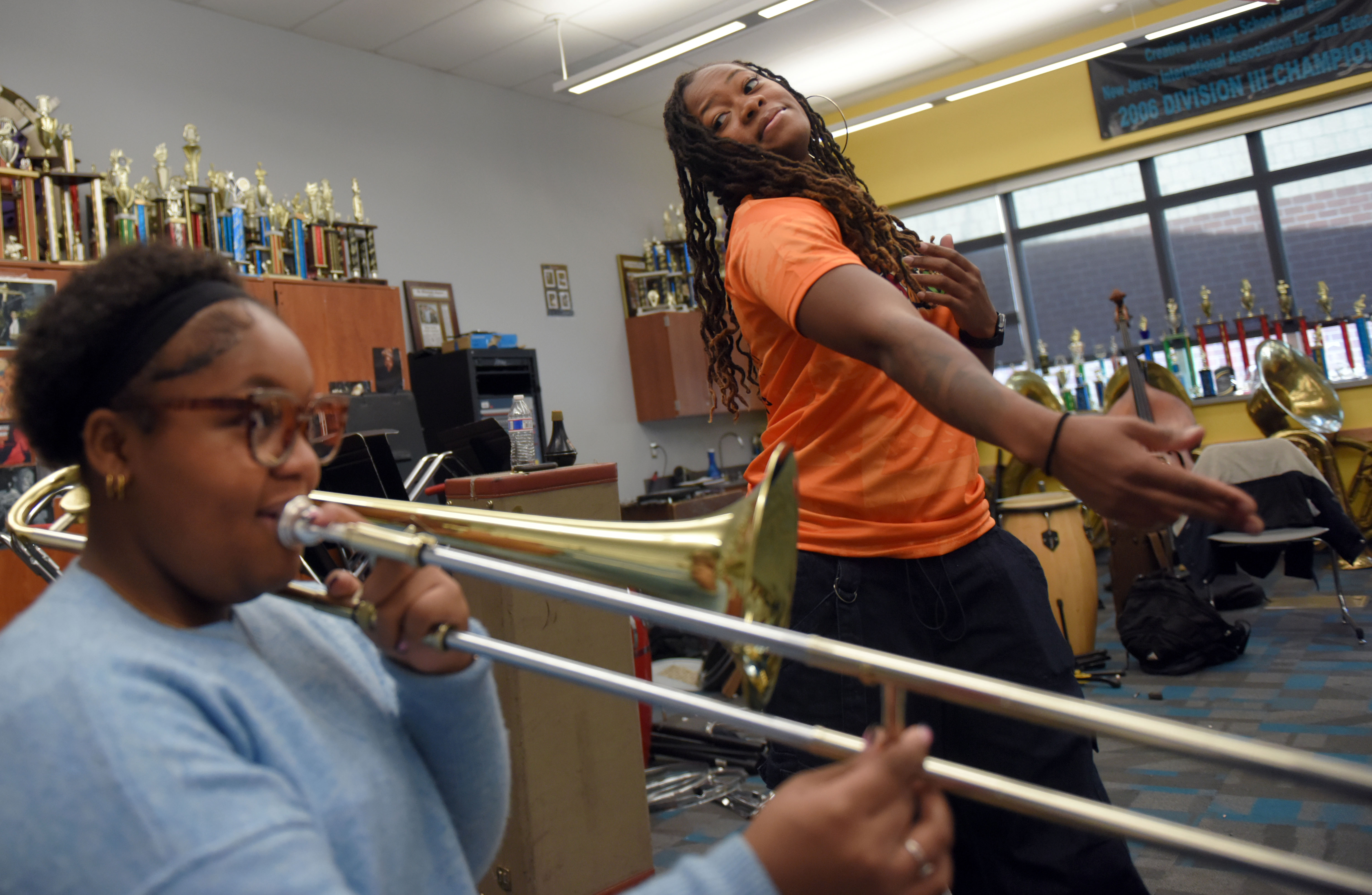 Arnetta Johnson teaches music beyond band camp in Camden - nj.com