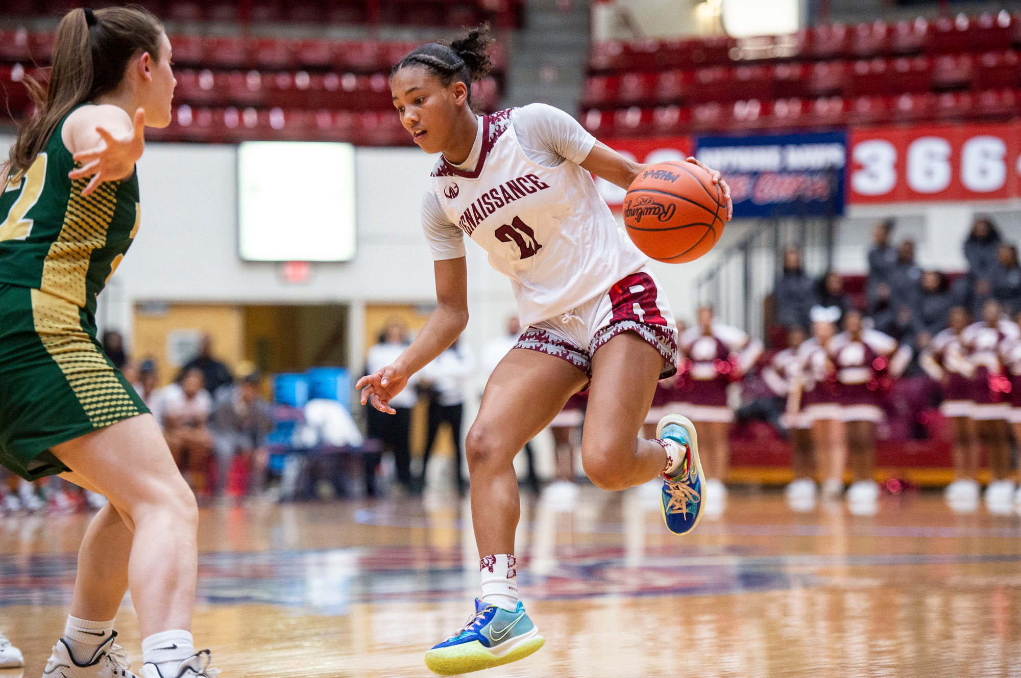 Detroit Renaissance vs. Grosse Pointe North girls high school ...