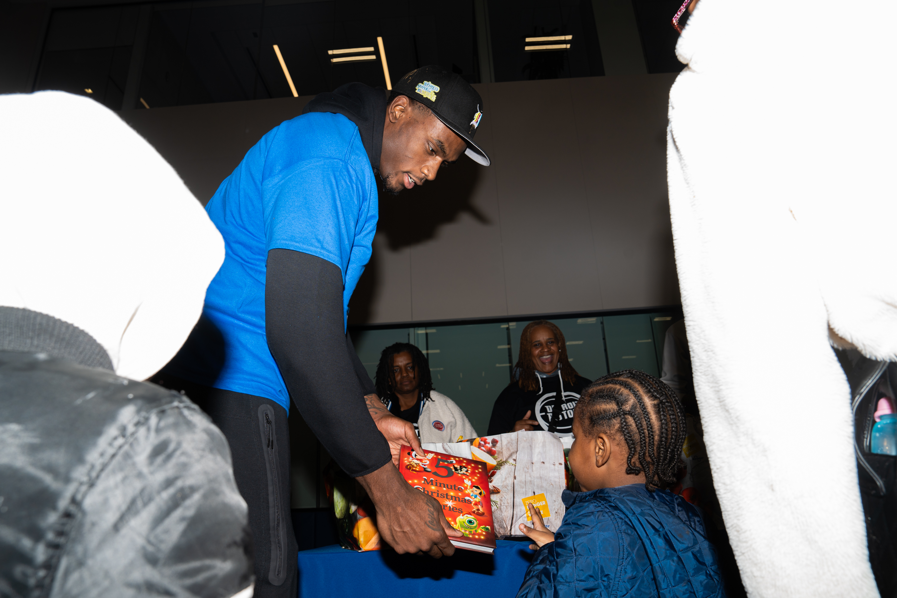 Detroit Pistons host holiday giveback event - mlive.com