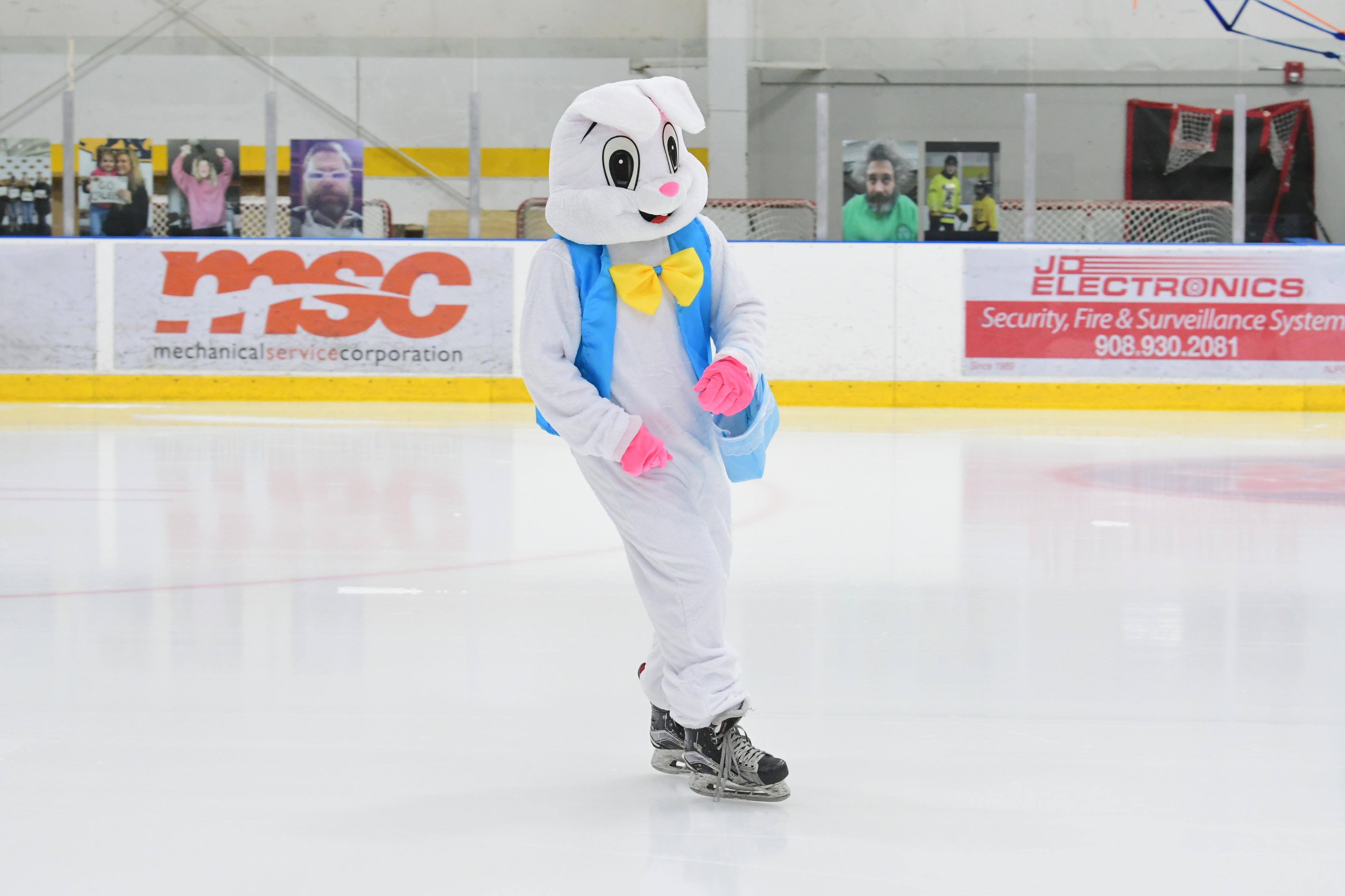 Easter Bunny skates into Flemington Ice Arena - nj.com
