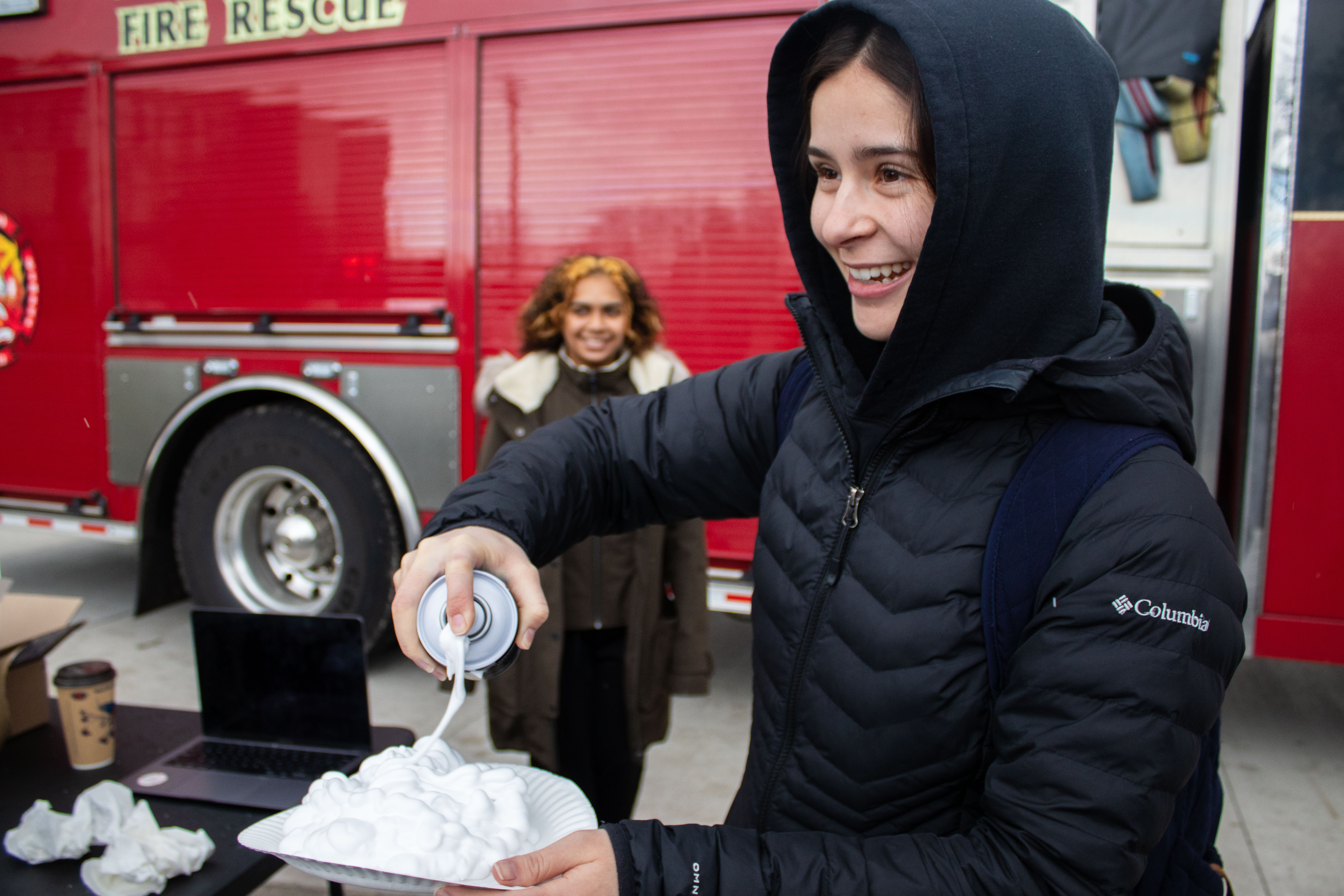 Students throw pies at Western Michigan officers for fundraising ...