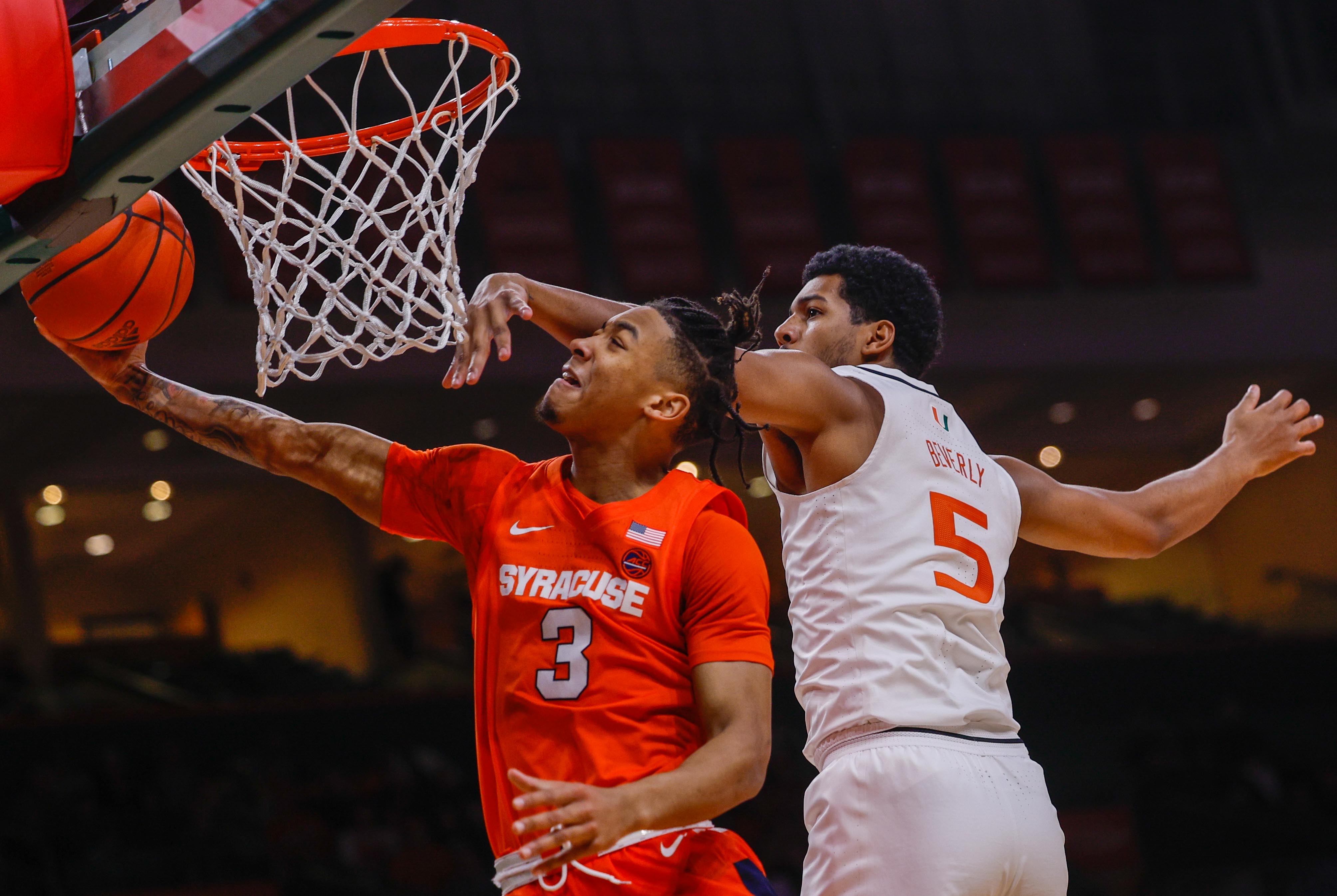 Miami Hurricanes outlast Syracuse Orange basketball - syracuse.com