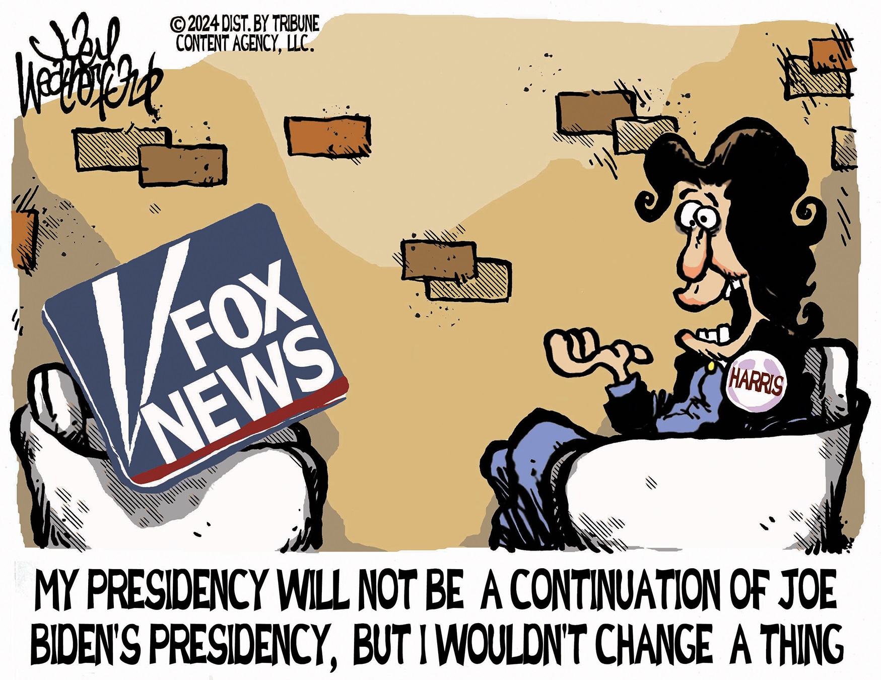 Editorial cartoons for Oct. 20, 2024 - oregonlive.com