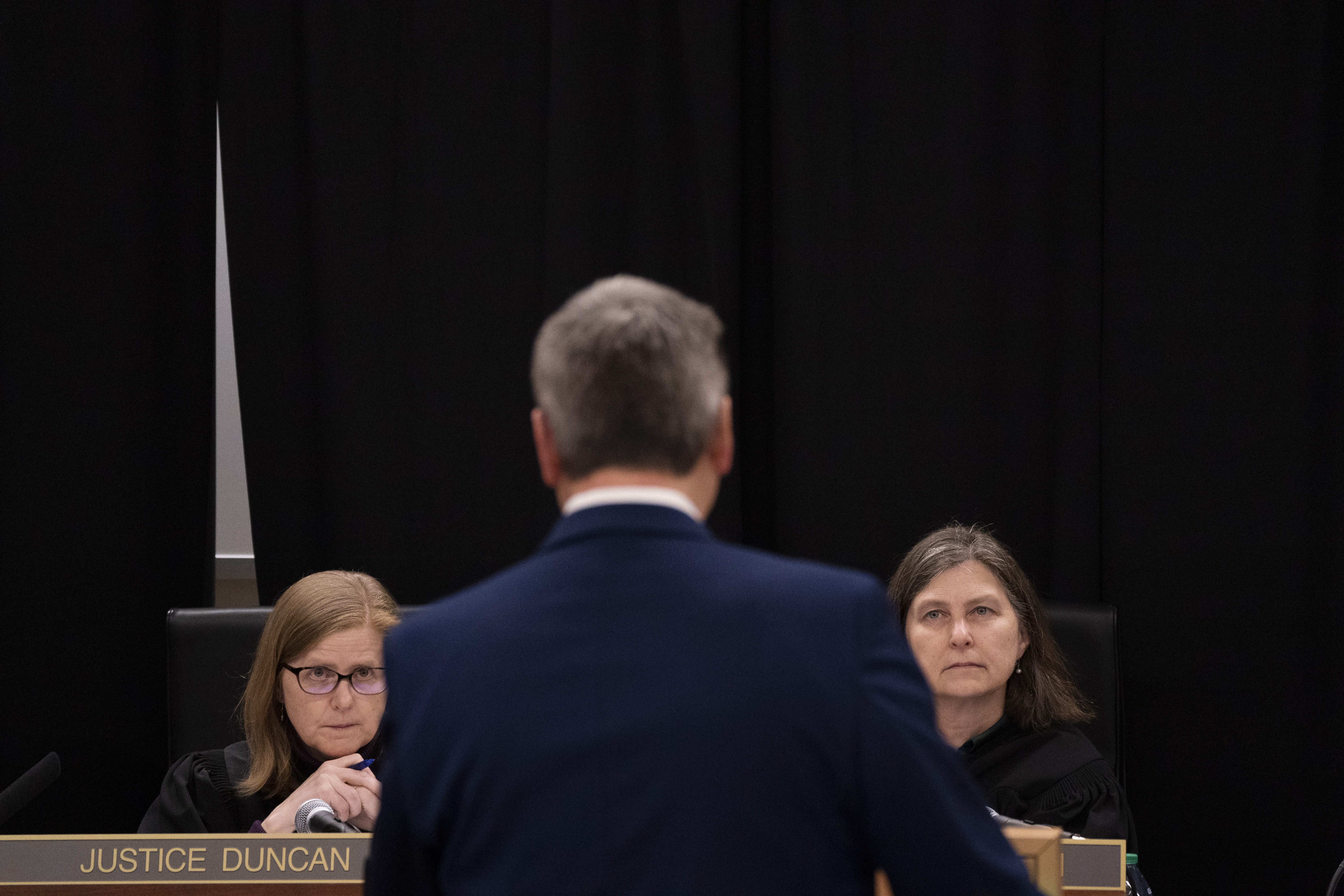 Oregon Supreme Court justices at Lewis & Clark Law School - oregonlive.com
