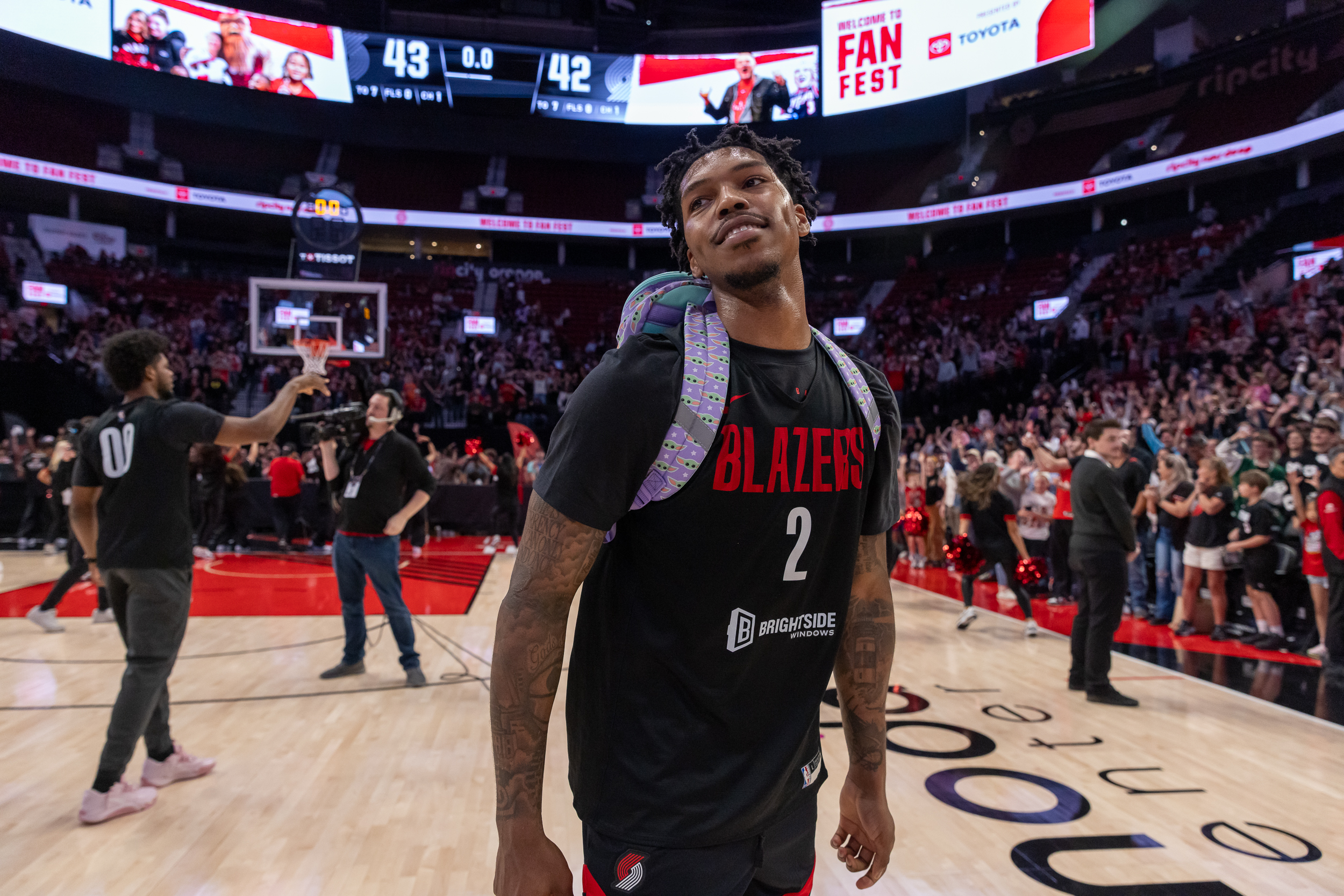 Trail Blazers annual fan fest scrimmage - oregonlive.com