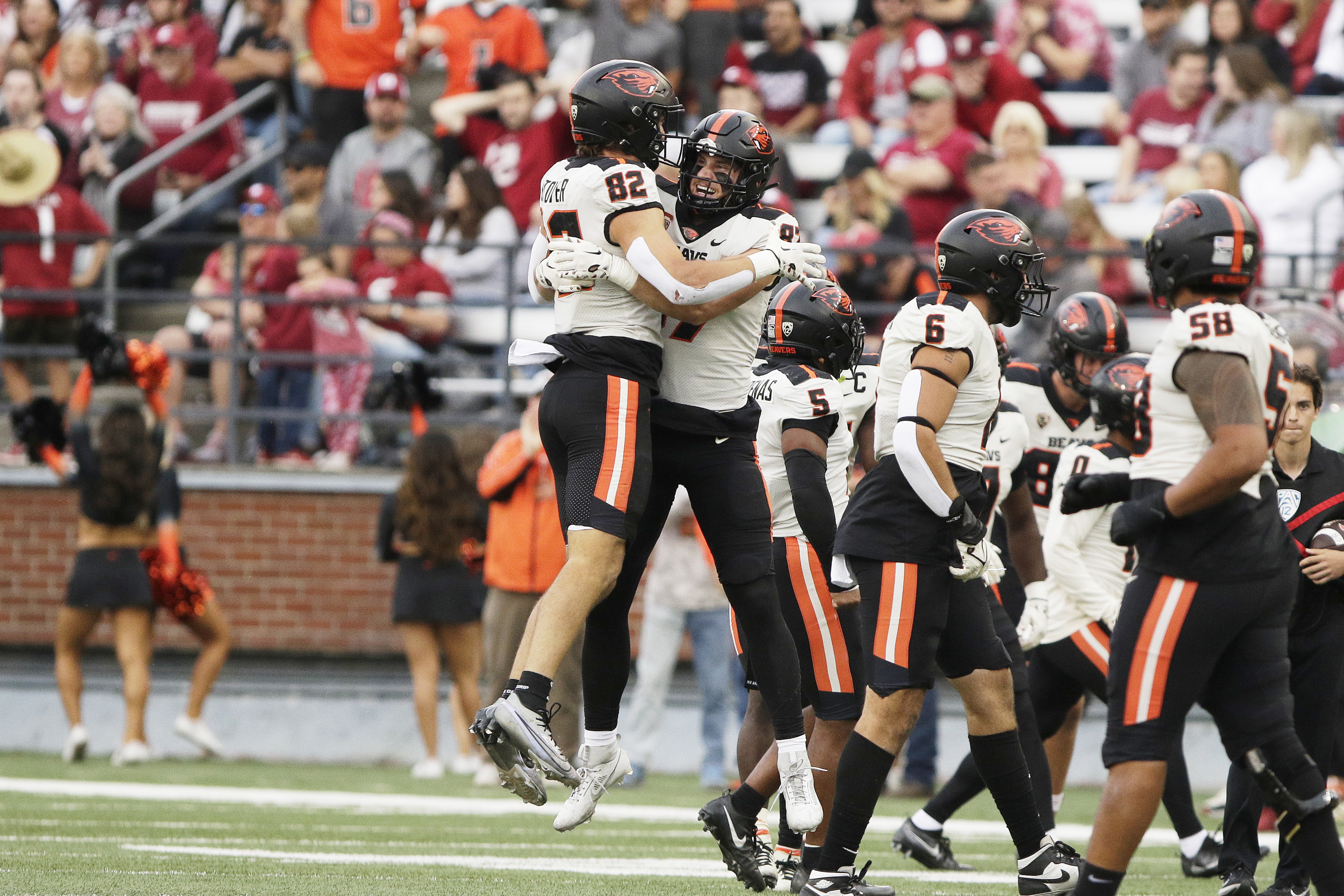No. 14 Oregon State Beavers at No. 21 Washington State Cougars: Sept ...