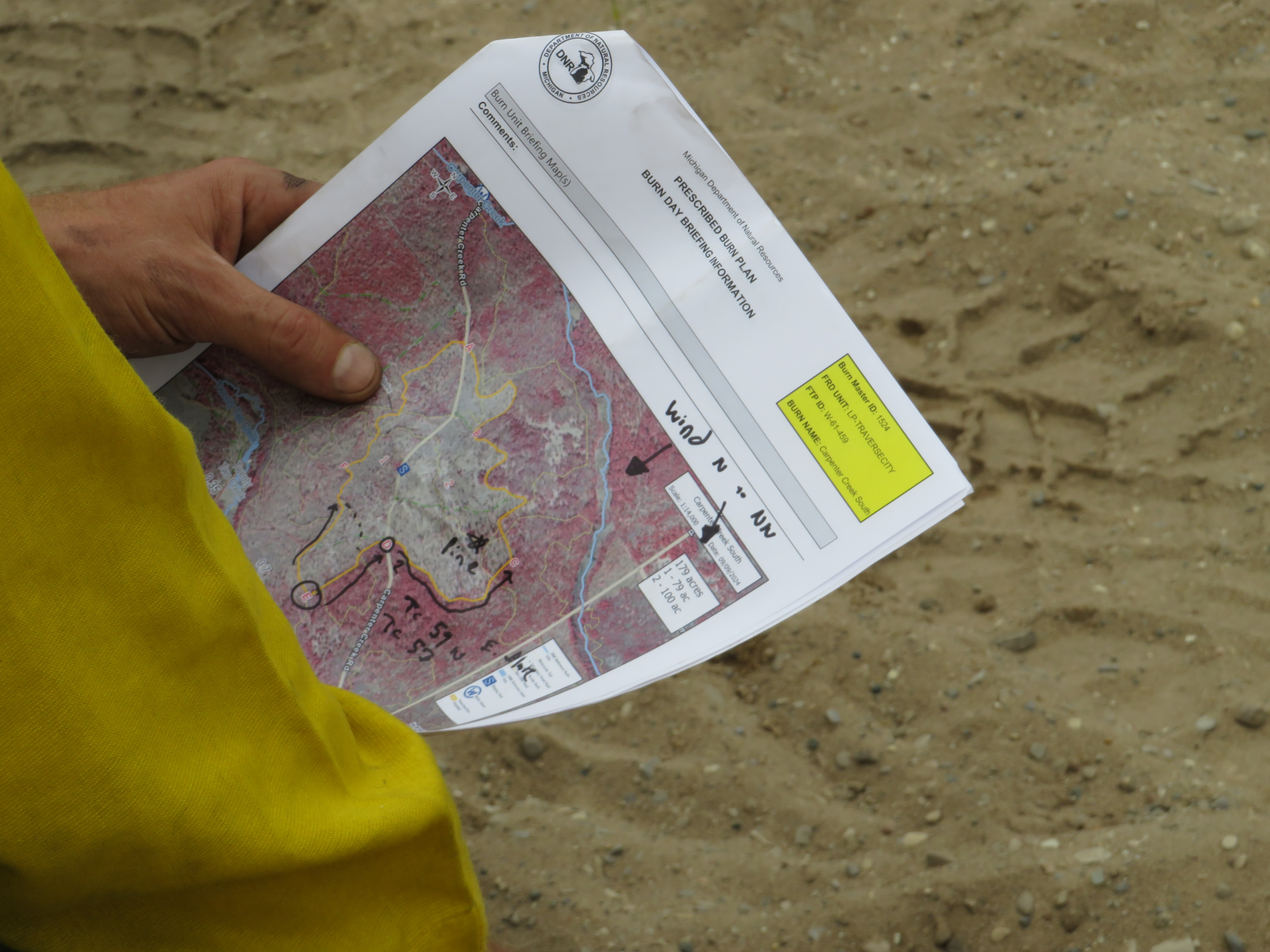 Prescribed fire in Grand Traverse County - mlive.com