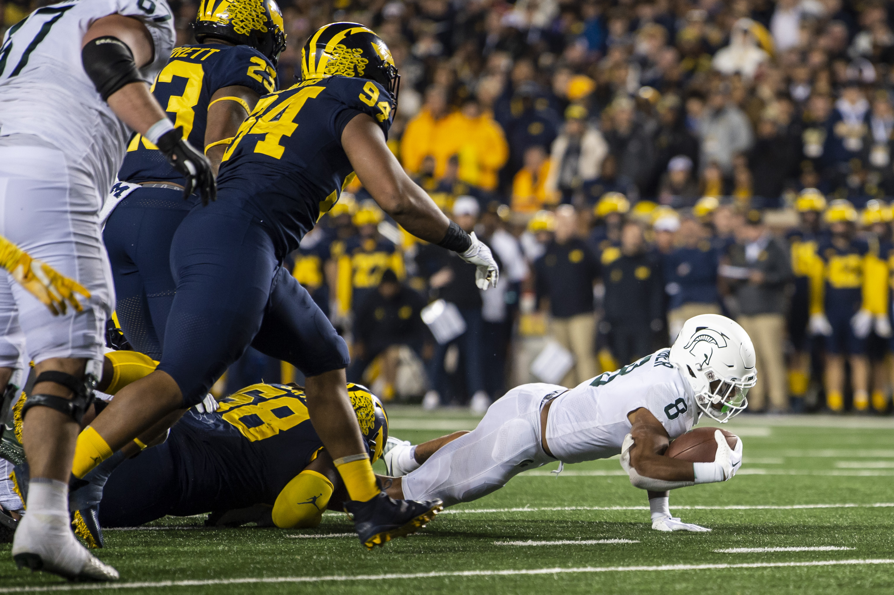 Michigan football faces Michigan State under the lights - mlive.com