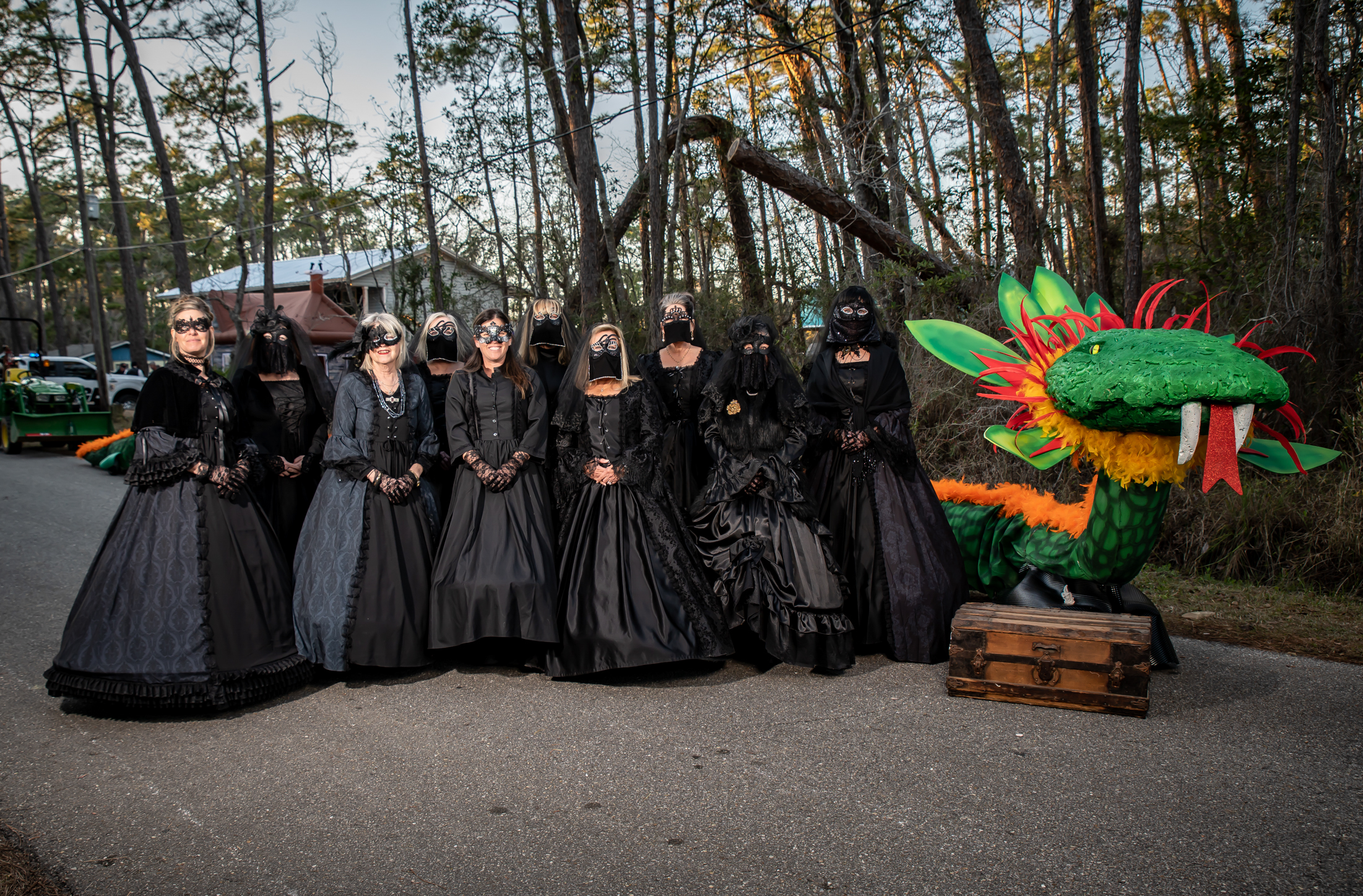 2022 Mardi Gras Masked Observer Conde Explorers, Dragons, Massacre ...