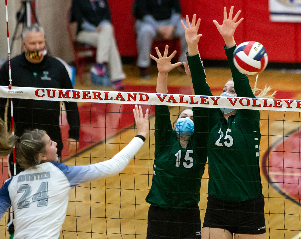 Trinity defeated Phillipsburg-Osceola in PIAA Class 2A girls volleyball ...