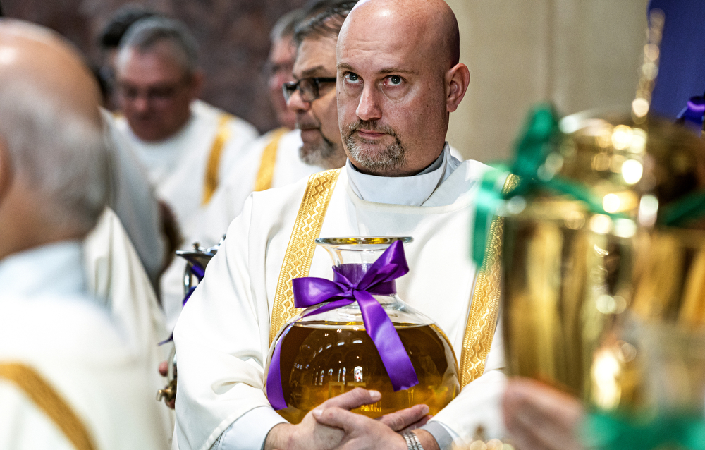 Bishop Timothy Senior officiates the Chrism Mass - pennlive.com