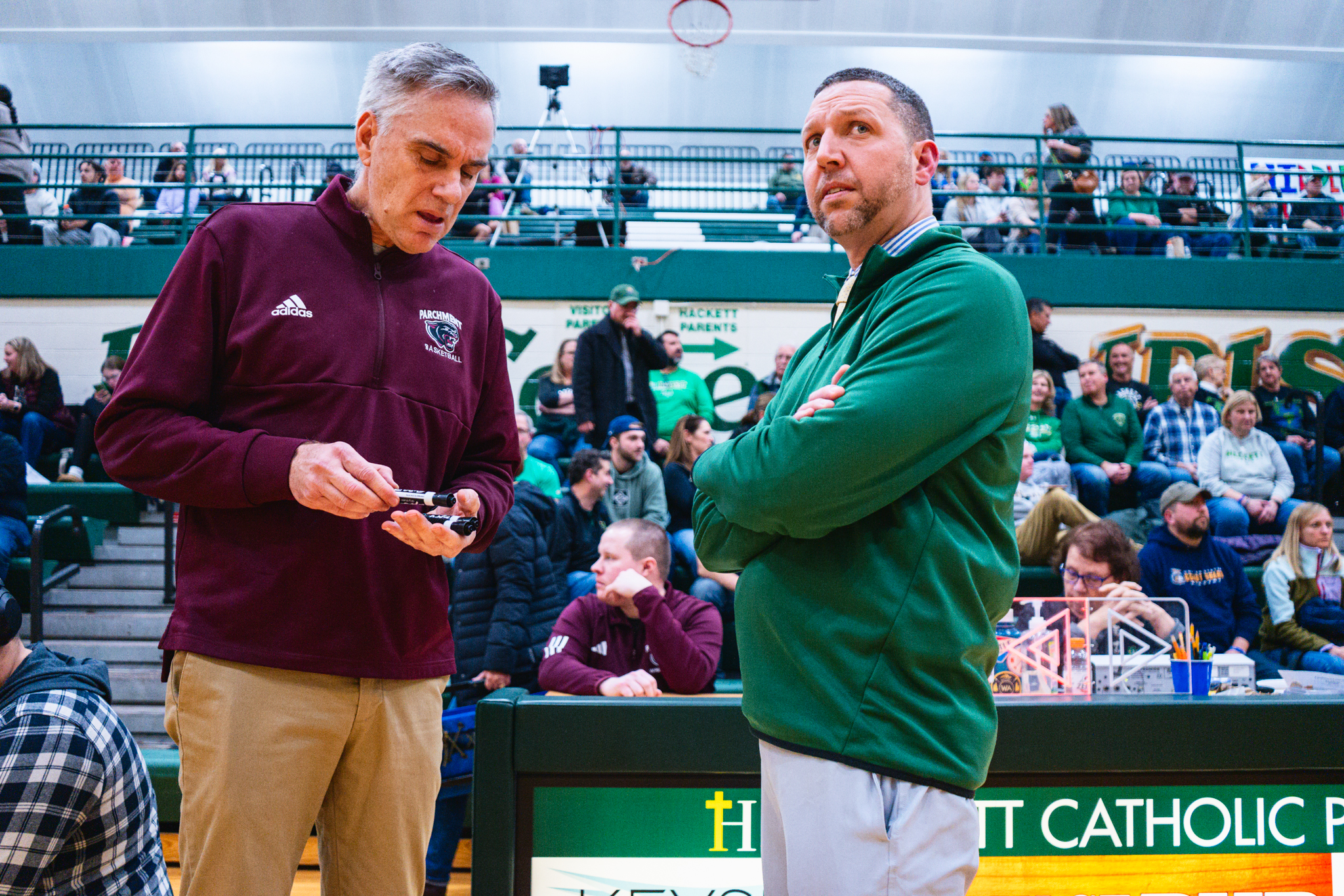 Kalamazoo Hackett hosts Parchment in boys basketball - mlive.com