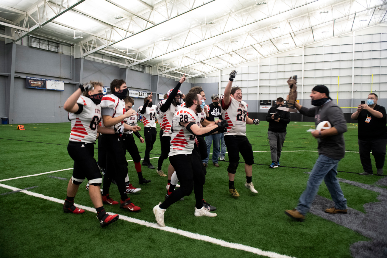 St. Patrick Vs. North Central MHSAA Division 2 eight-player football ...