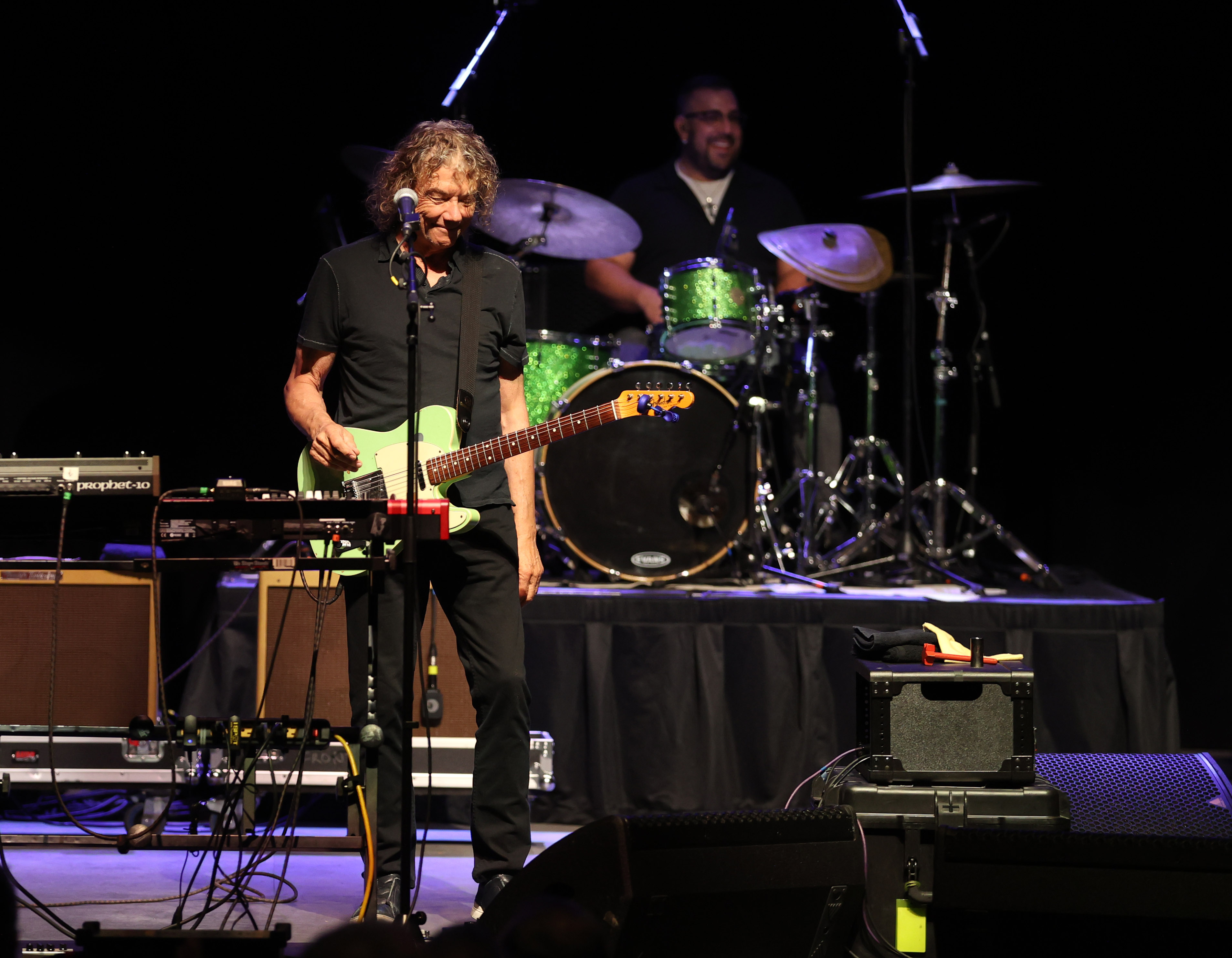 Jerry Harrison & Adrian Belew perform at the Agora, July 28, 2024 ...