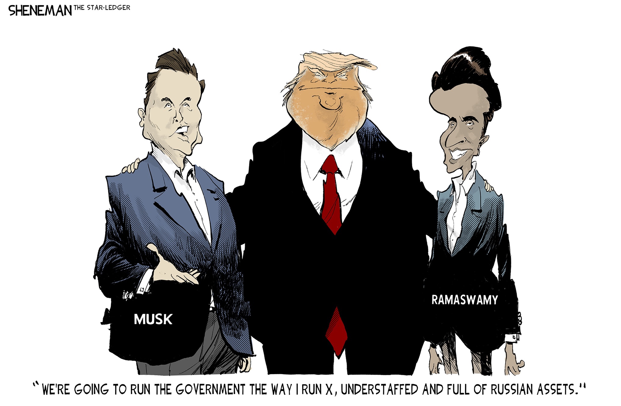 Editorial cartoons for Dec. 1, 2024 - oregonlive.com
