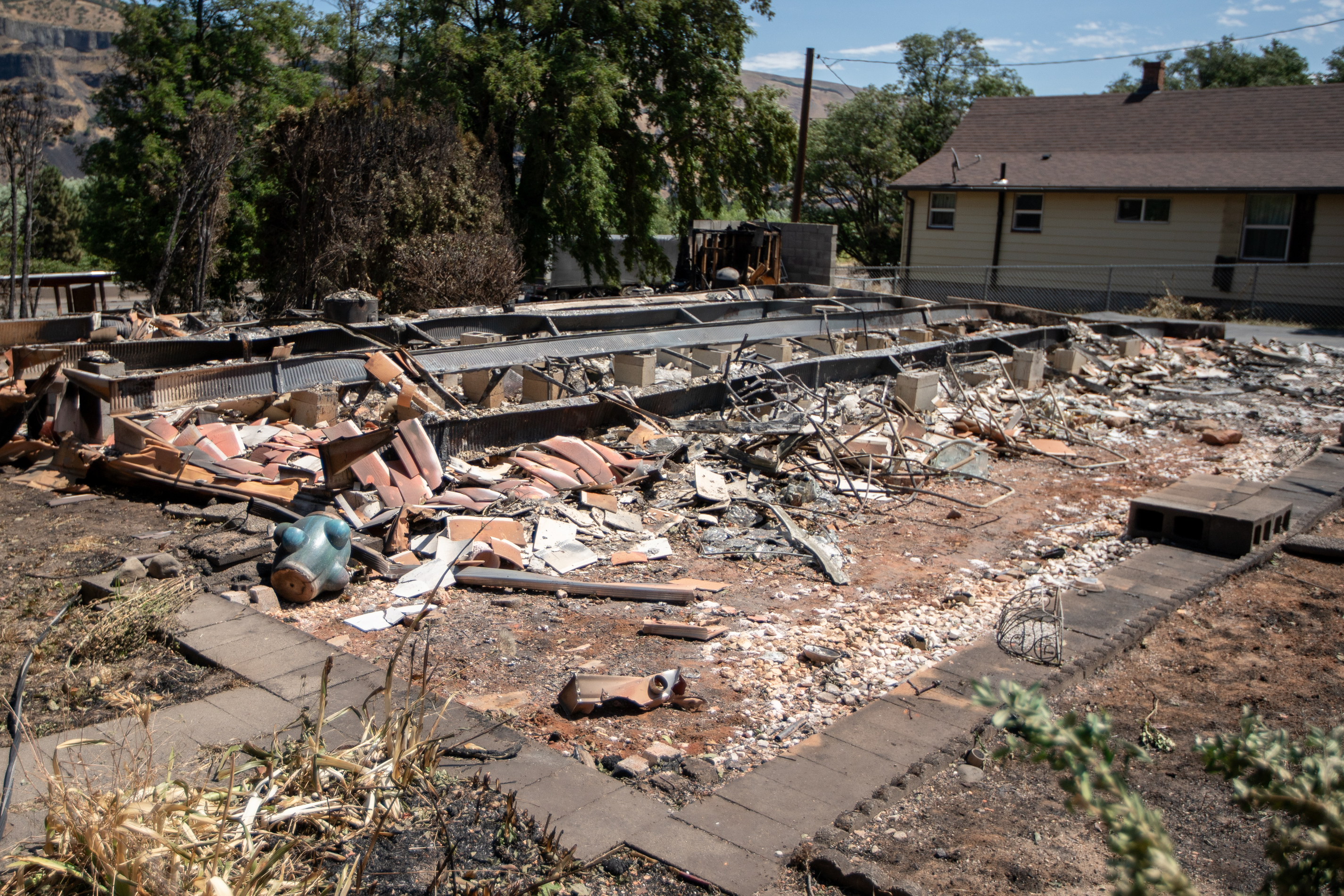 After the flames: Scenes from the Rowena fire - oregonlive.com