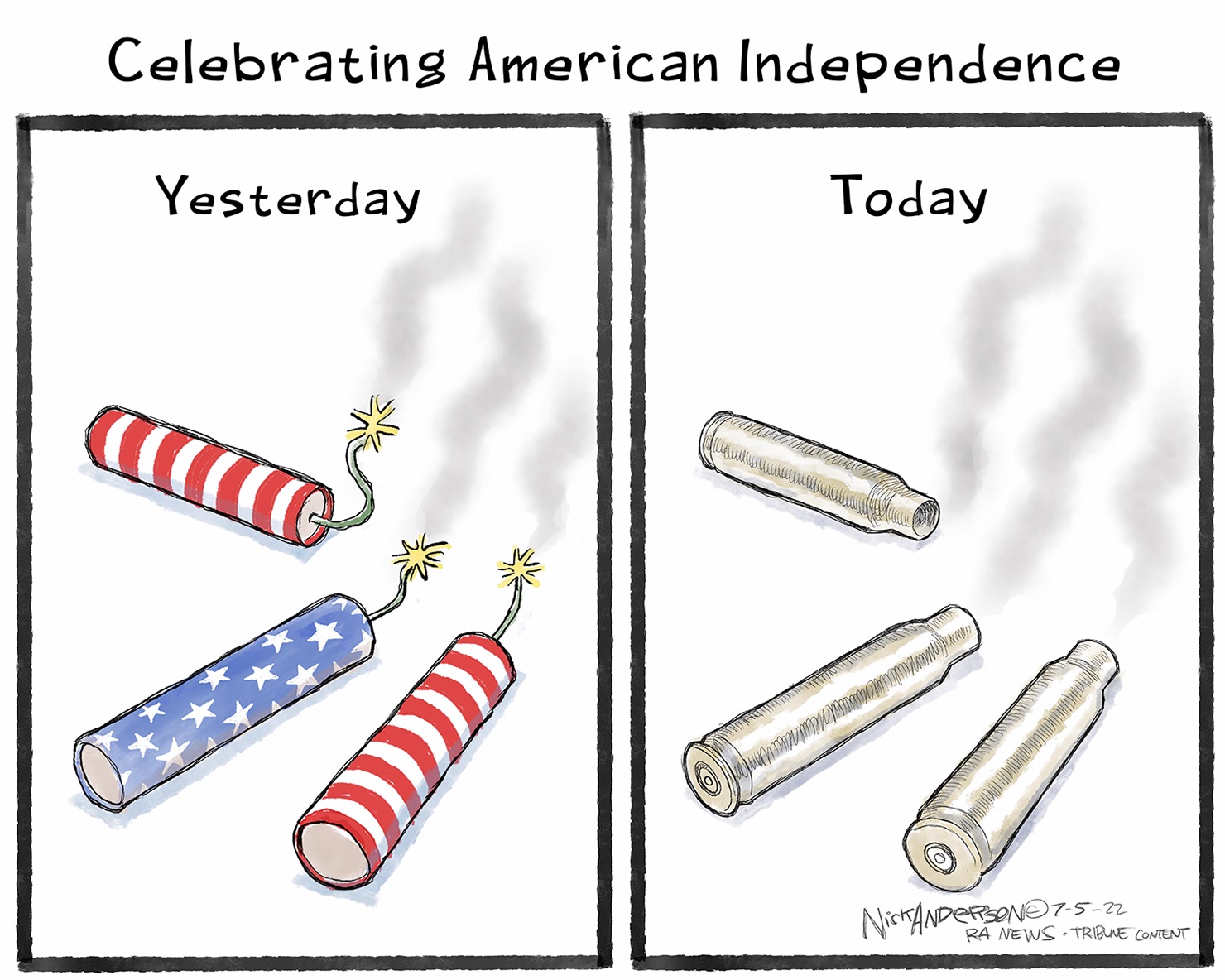 Editorial cartoons for July 10, 2022 - syracuse.com