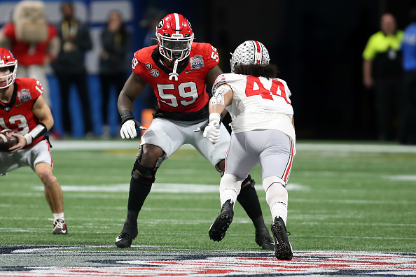 Broderick Jones OT, Georgia - cleveland.com