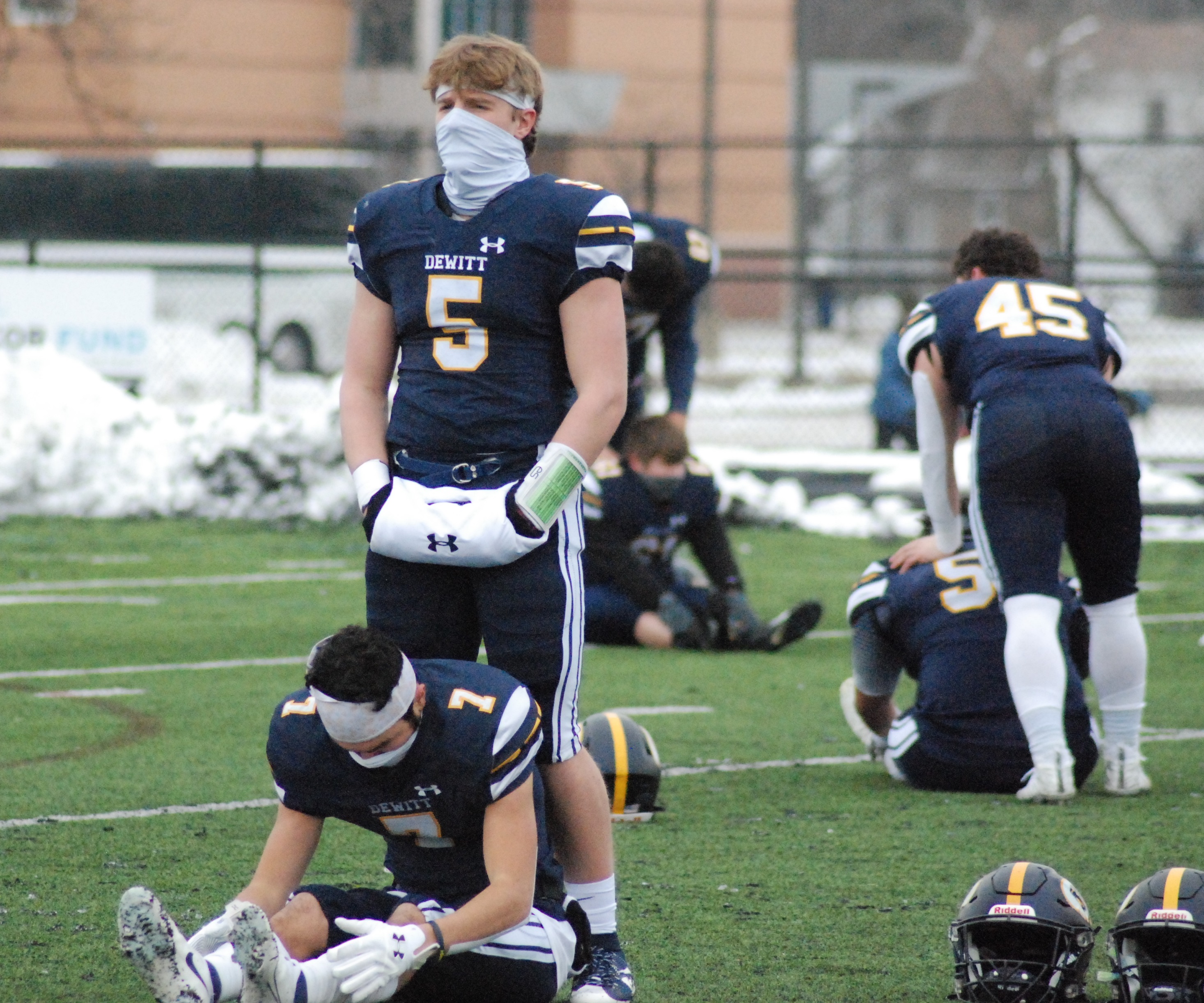 DeWitt quarterback Ty Holtz commits to Brown University and pursues ...