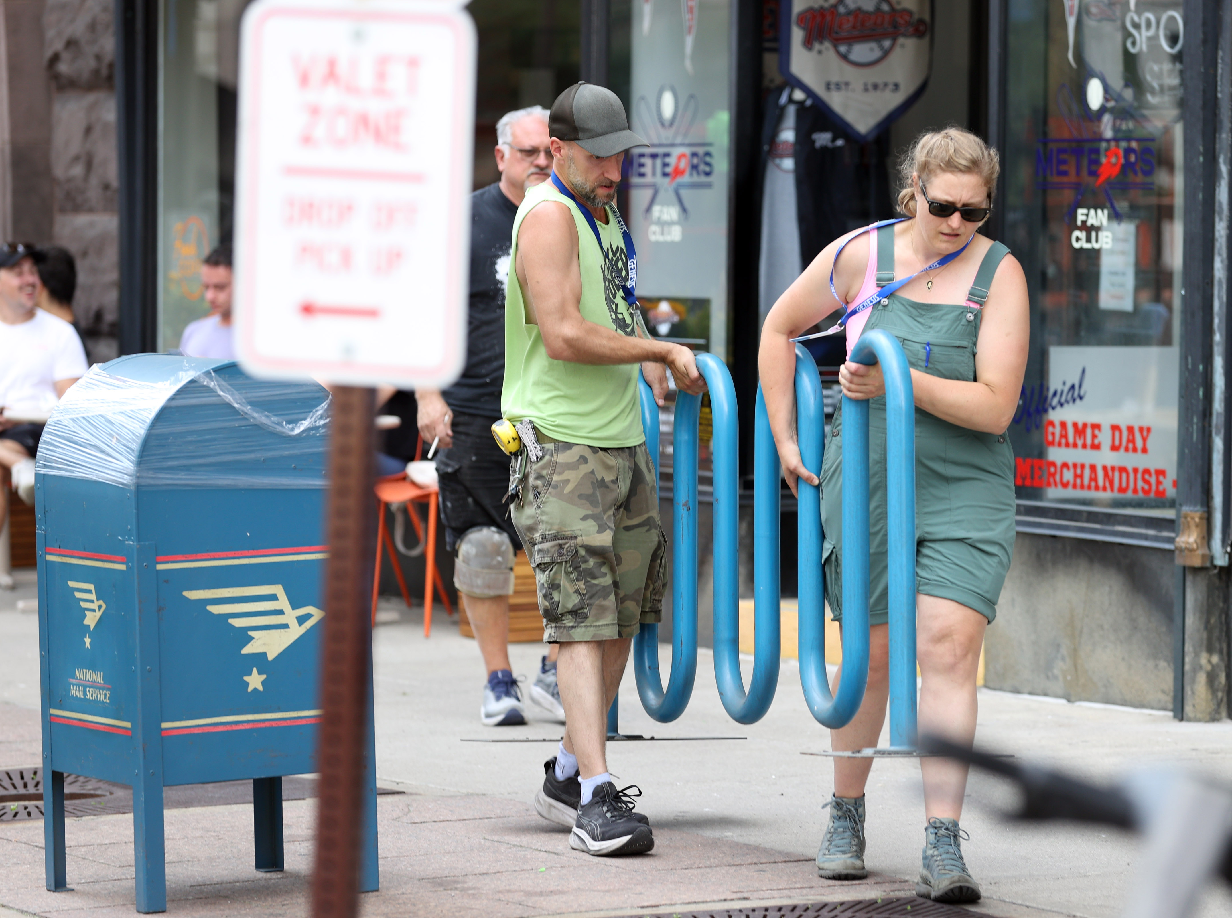 Superman movie set continues to take shape in downtown Cleveland, June ...